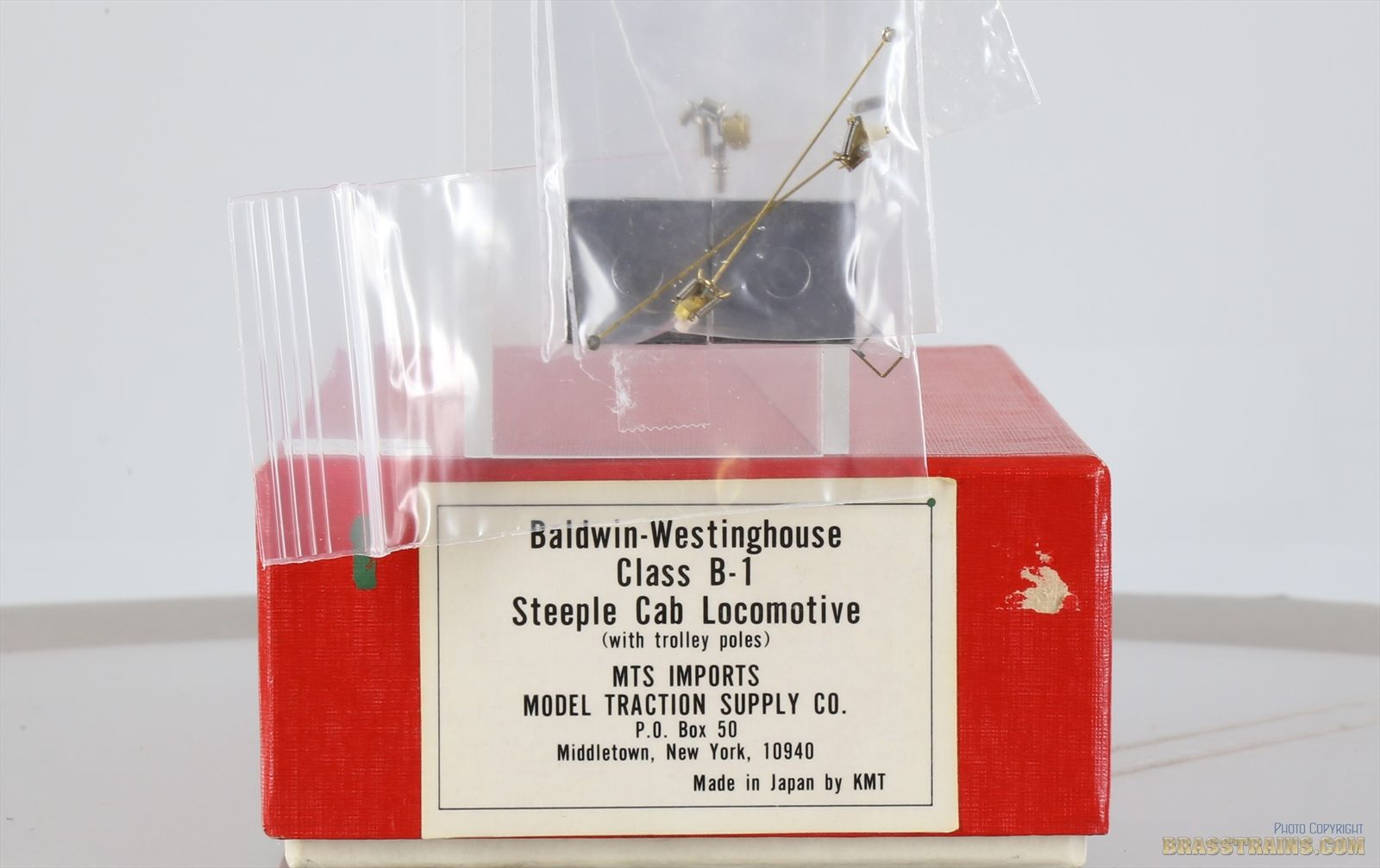 HO Brass Model - MTS Imports B-1 Steeple Cab Electric - Powered - Unpainted