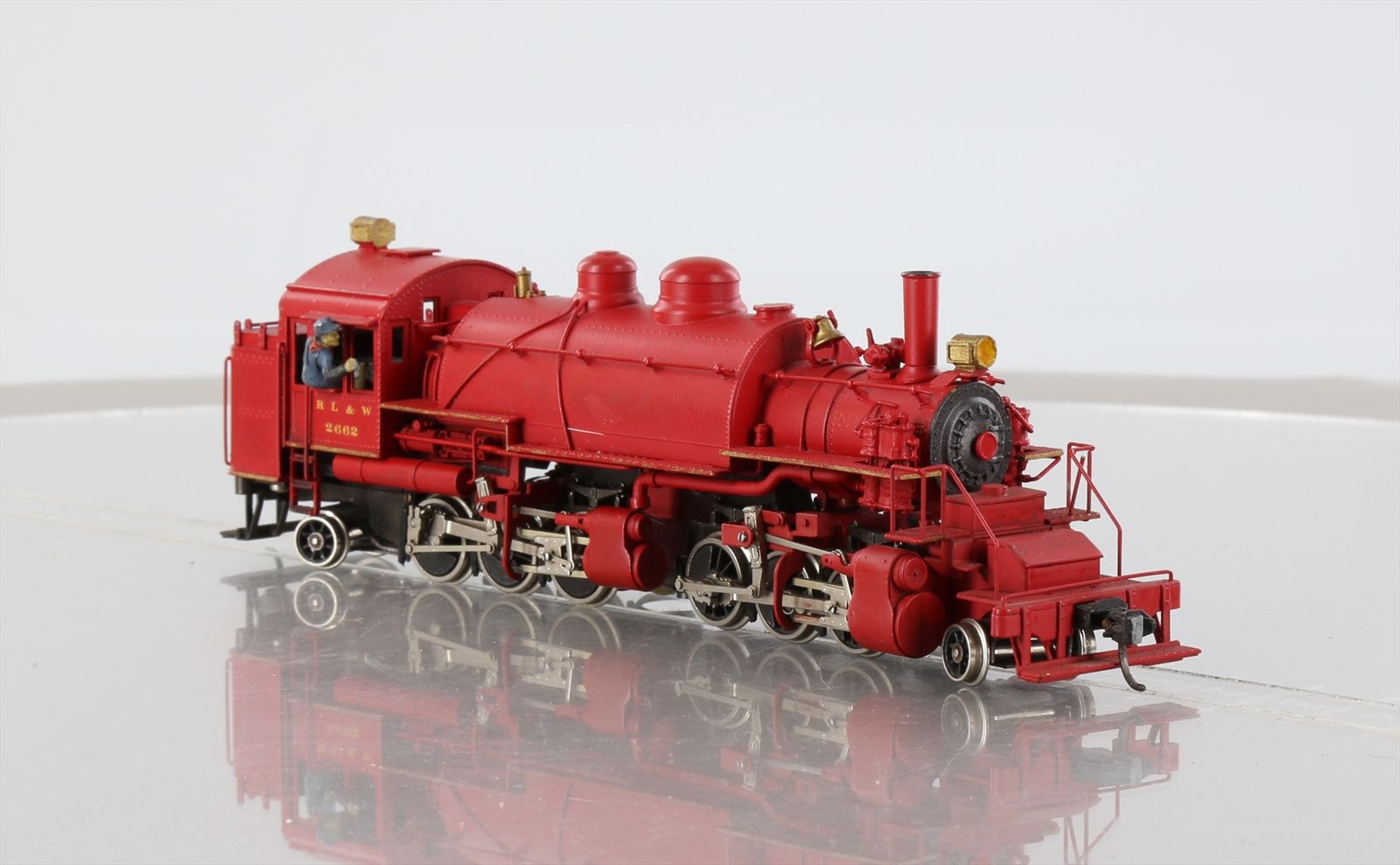 HO Brass Model - NWSL RL&W 2-6-6-2T #2662 - Custom