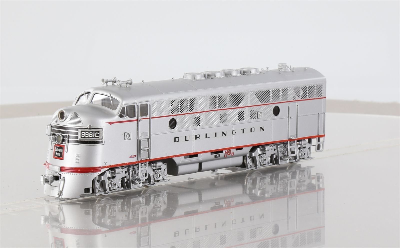 HO Brass Model - Oriental Limited CB&Q Burlington F3A F3B F3 A-B Set ...