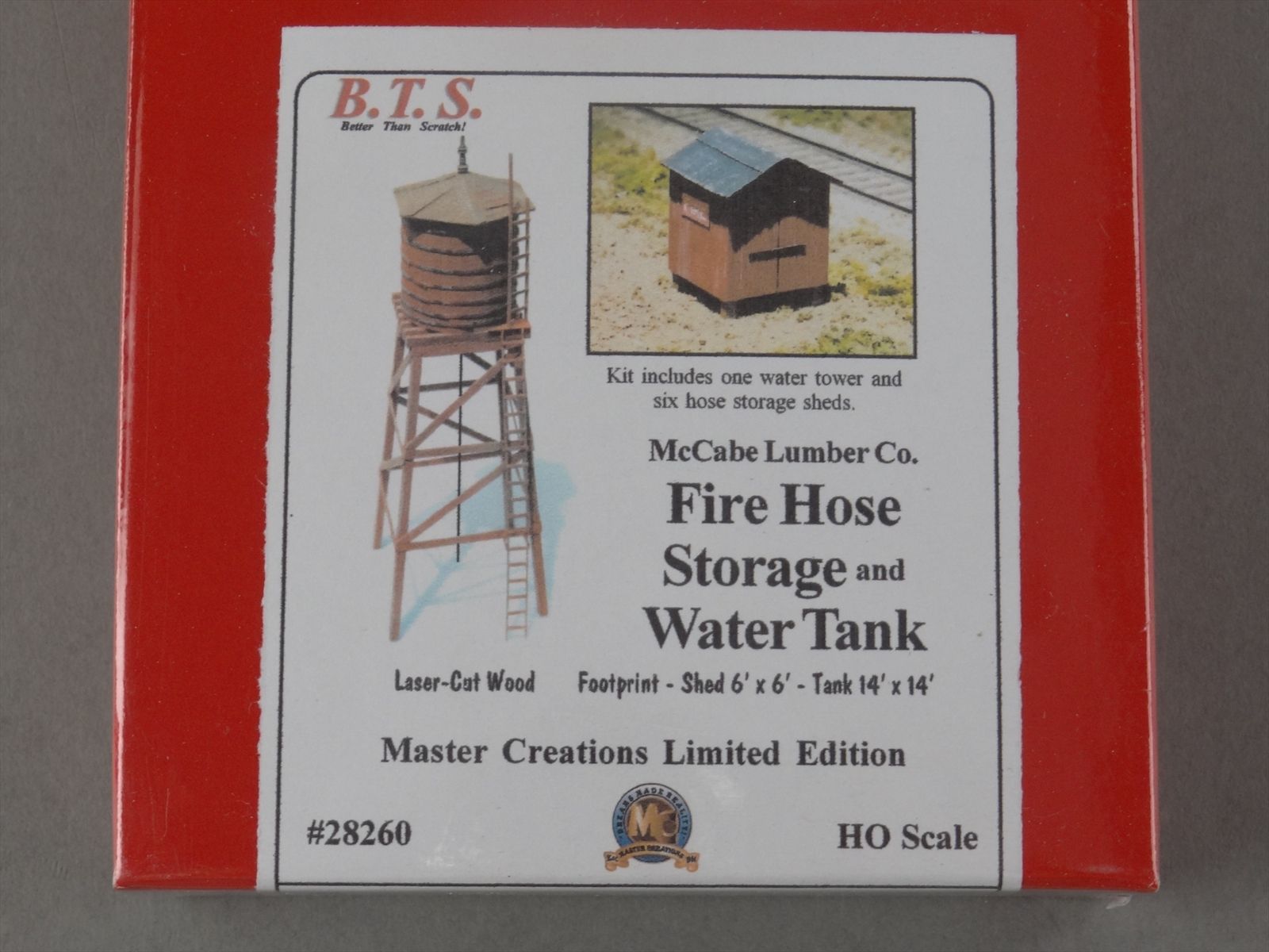 HO Scale BTS Master Creations - Craftsman Kit Lot - McCabe Lumber Co ...