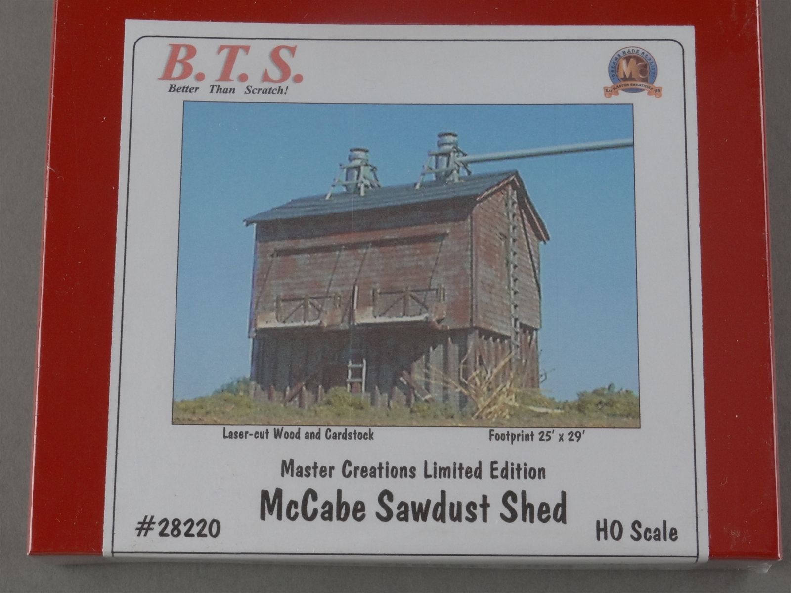 HO Scale BTS Master Creations - Craftsman Kit Lot - McCabe Lumber Co ...