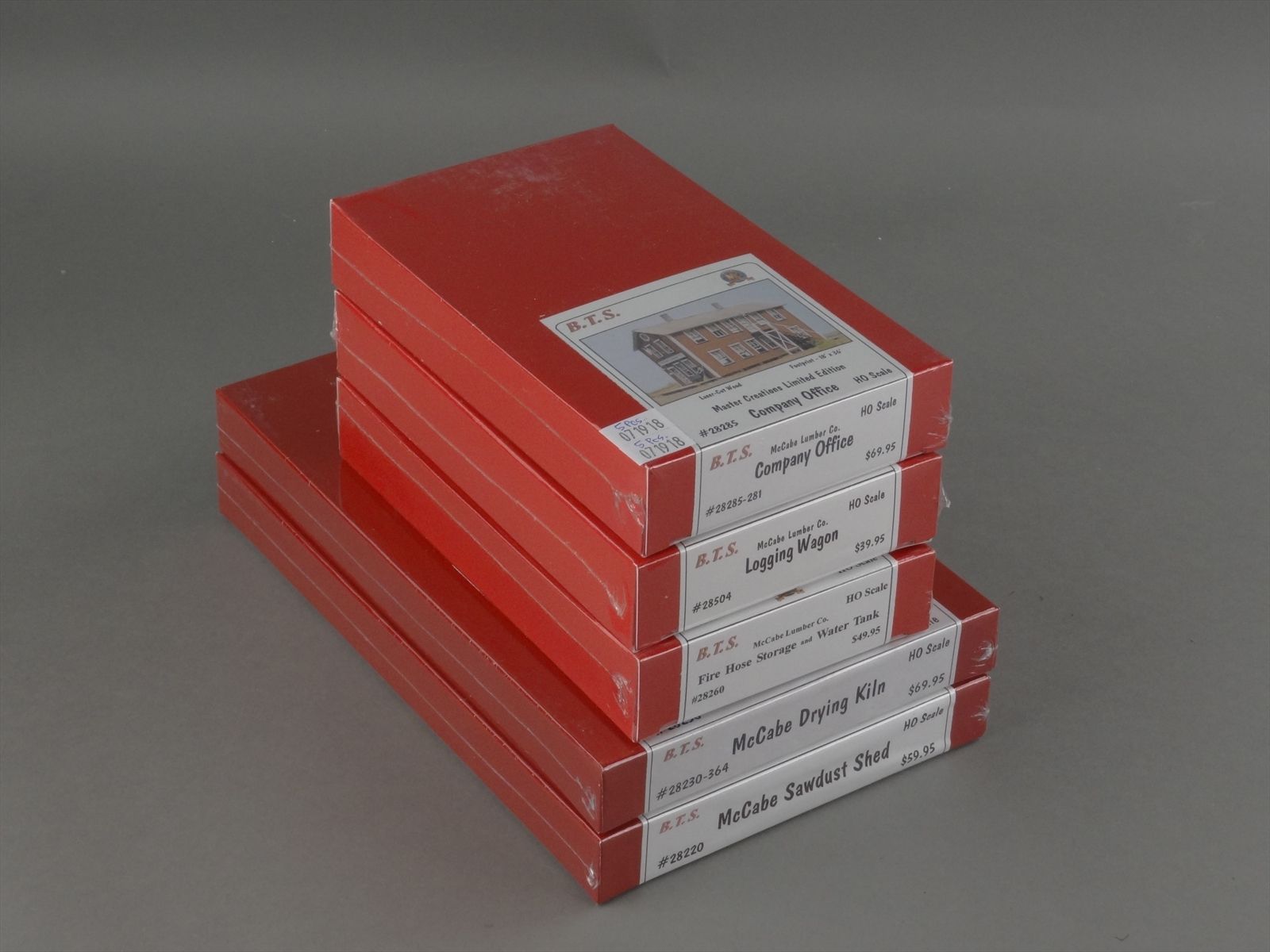 HO Scale BTS Master Creations - Craftsman Kit Lot - McCabe Lumber Co ...