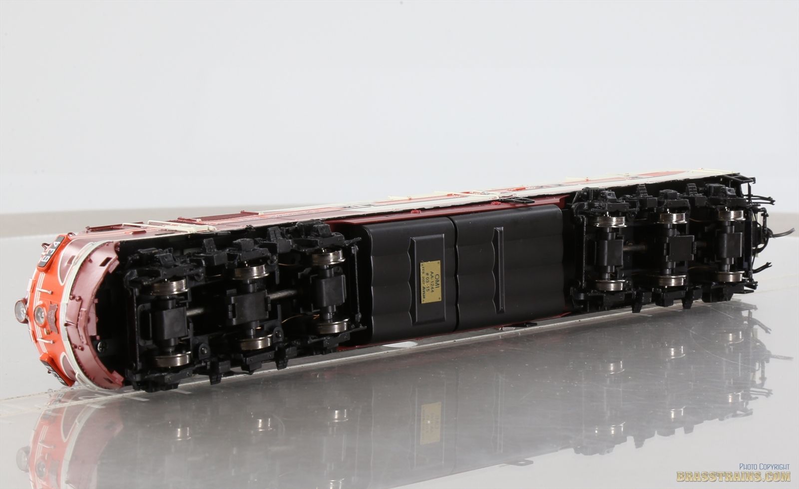 HO Brass Model - OMI AA-1244-1 RI E7A Diesel #634 - Rocket Scheme - F/P