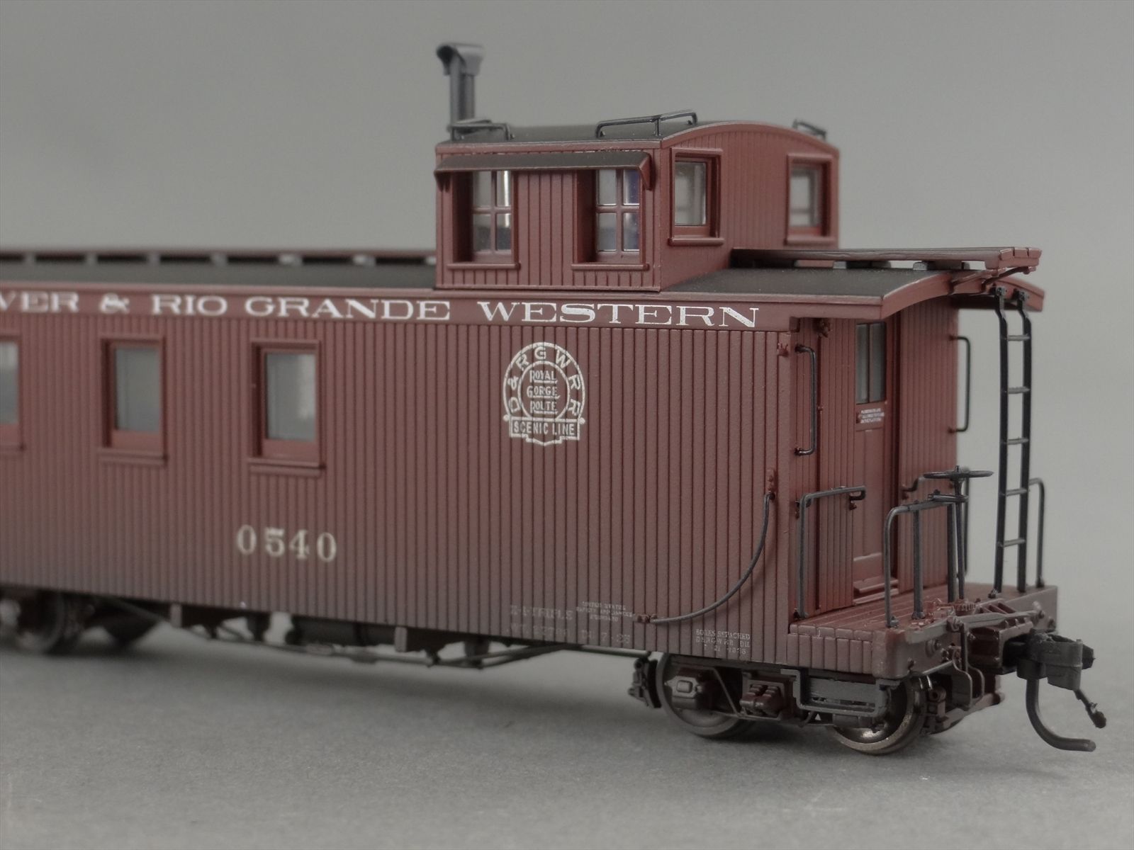 HOn3 Scale Model Train Car - Blackstone PN B340957W D&RGW #0540 Long ...