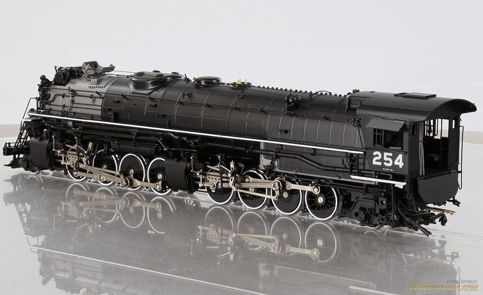 HO Brass Model - W&R WP Western Pacific 2-8-8-2 Class 251 Version 2 ...