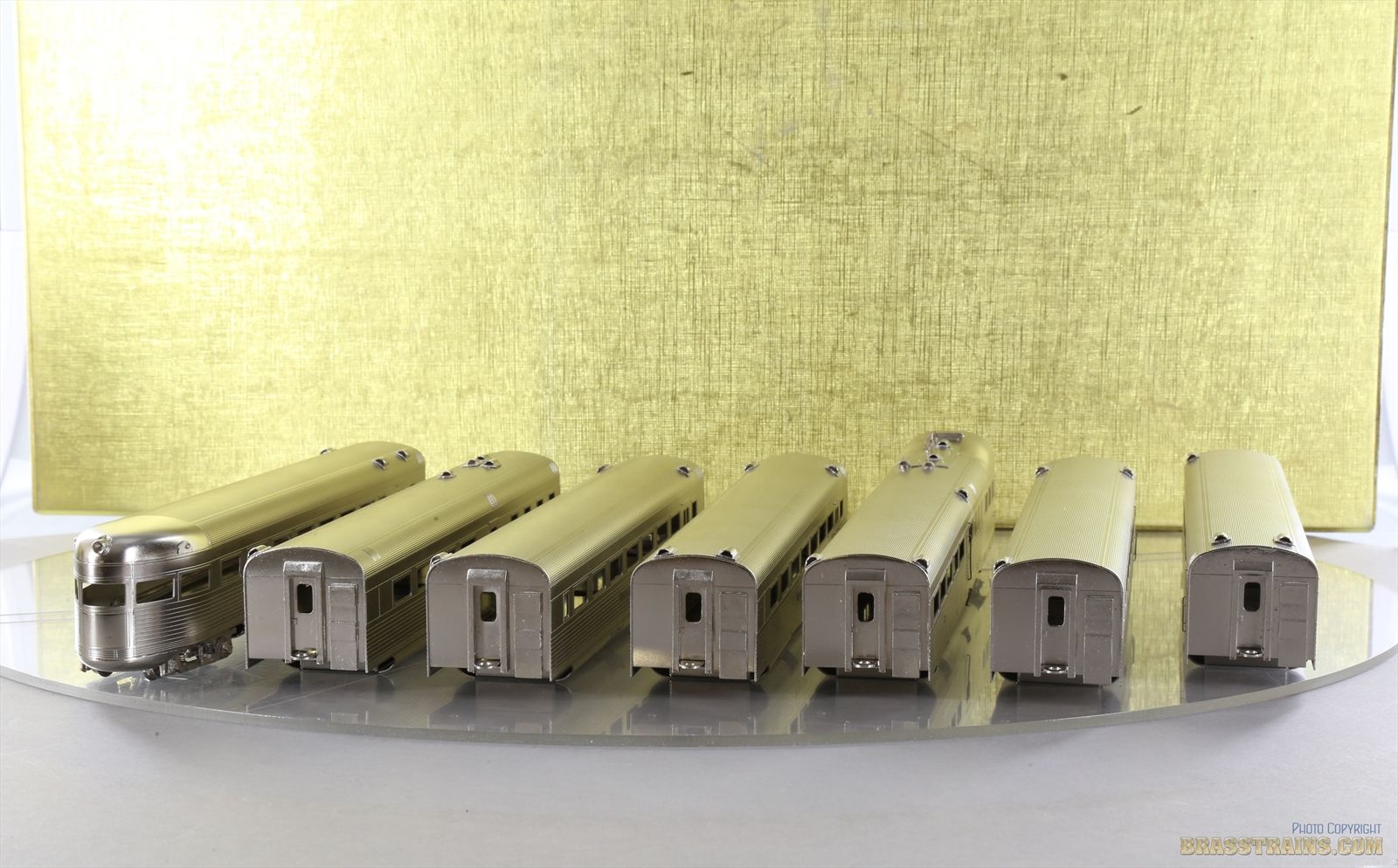 HO Brass Models - Oriental 1009 CB&Q Twin Cities Zephyr 7-Car ...