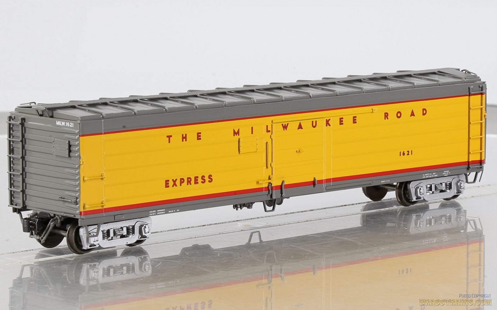 HO Brass Model - Railway Classics MILW28 Milwaukee 50' Passenger ...