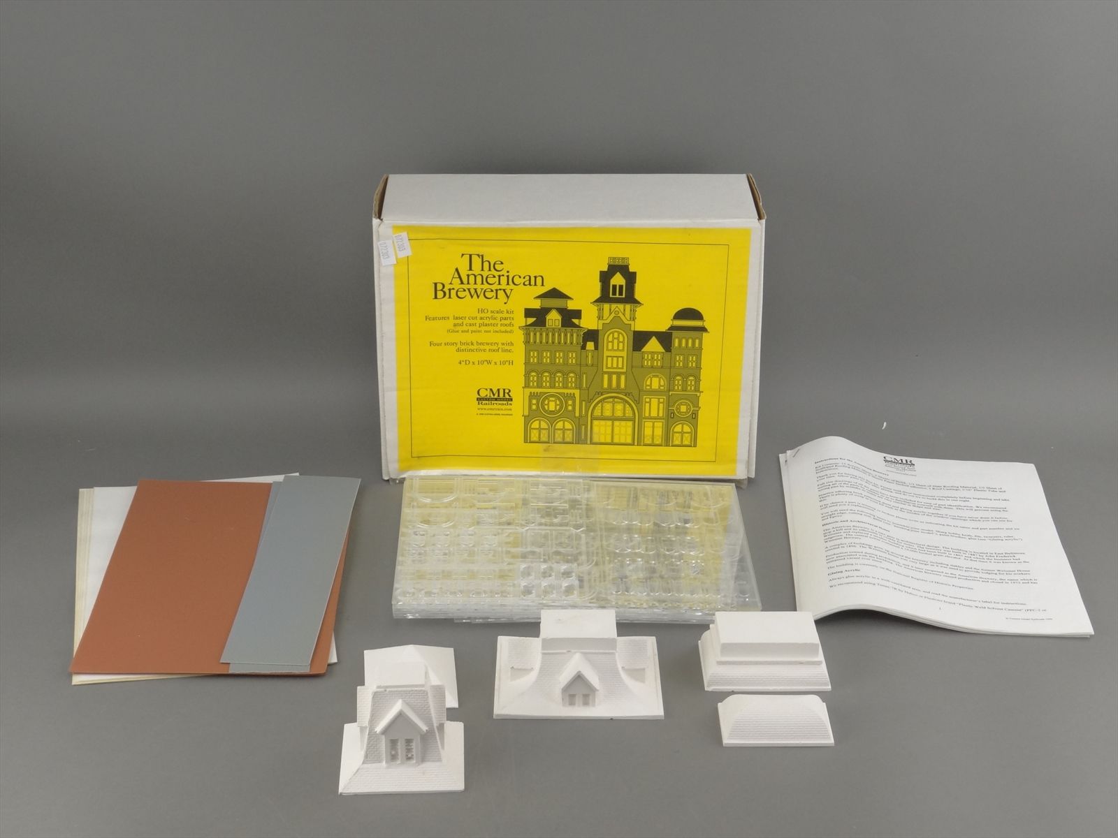 HO Scale Craftsman Kit - CMR Custom Model Railroads - The American Brewery