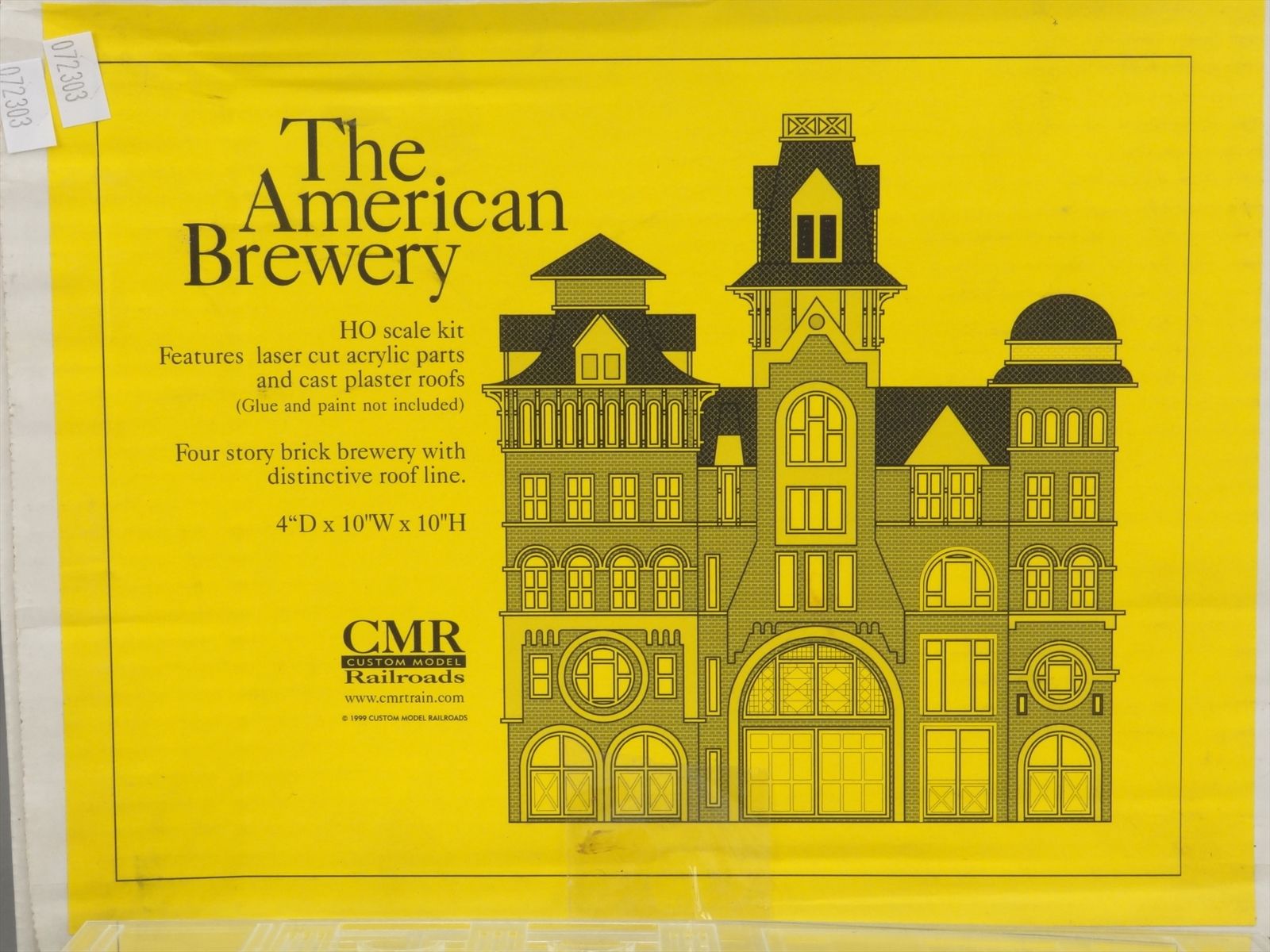 HO Scale Craftsman Kit - CMR Custom Model Railroads - The American Brewery