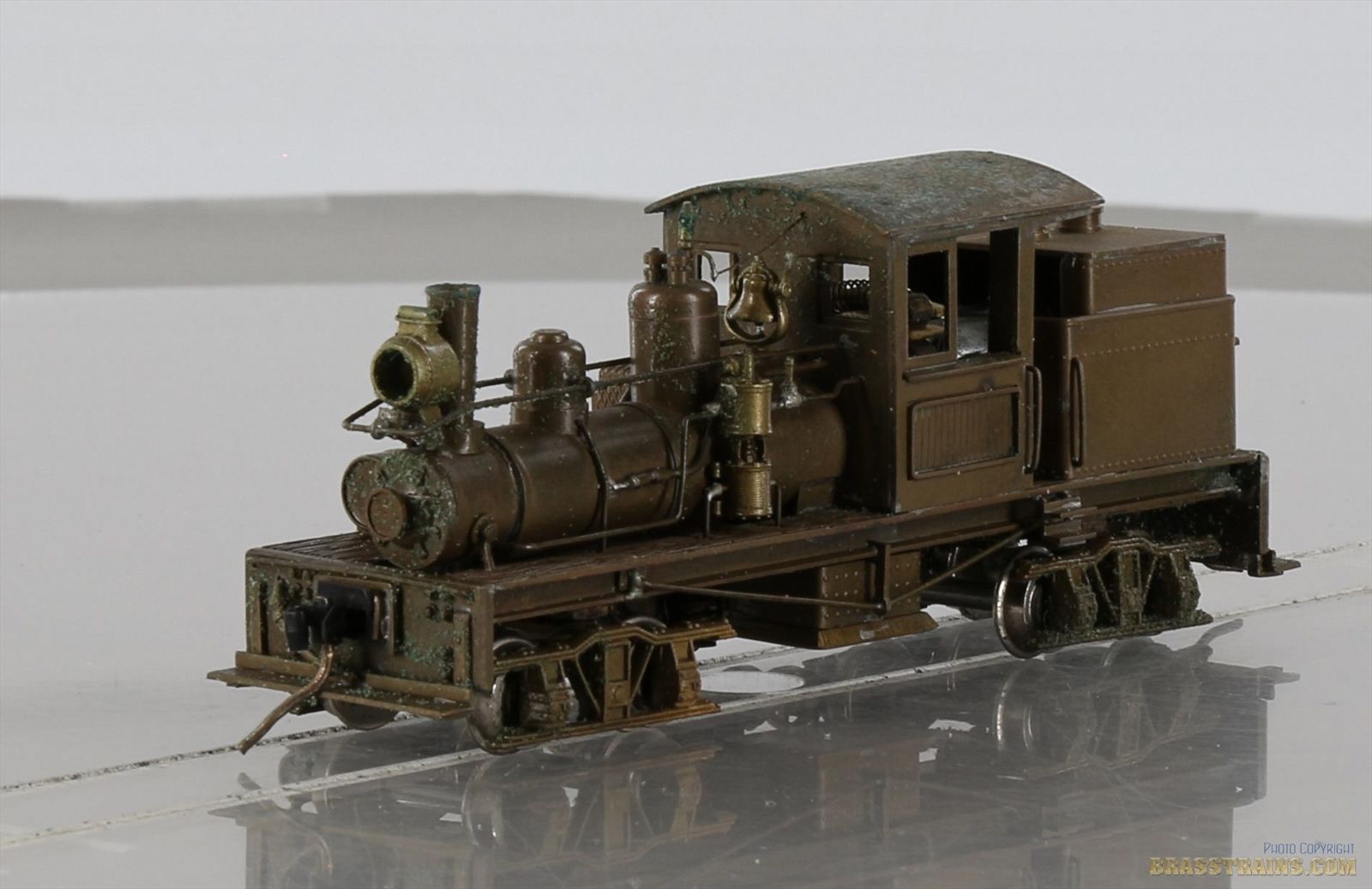 HO Brass Model - NWSL 18-Ton Class A Shay - Logging Locomotive - Unpainted