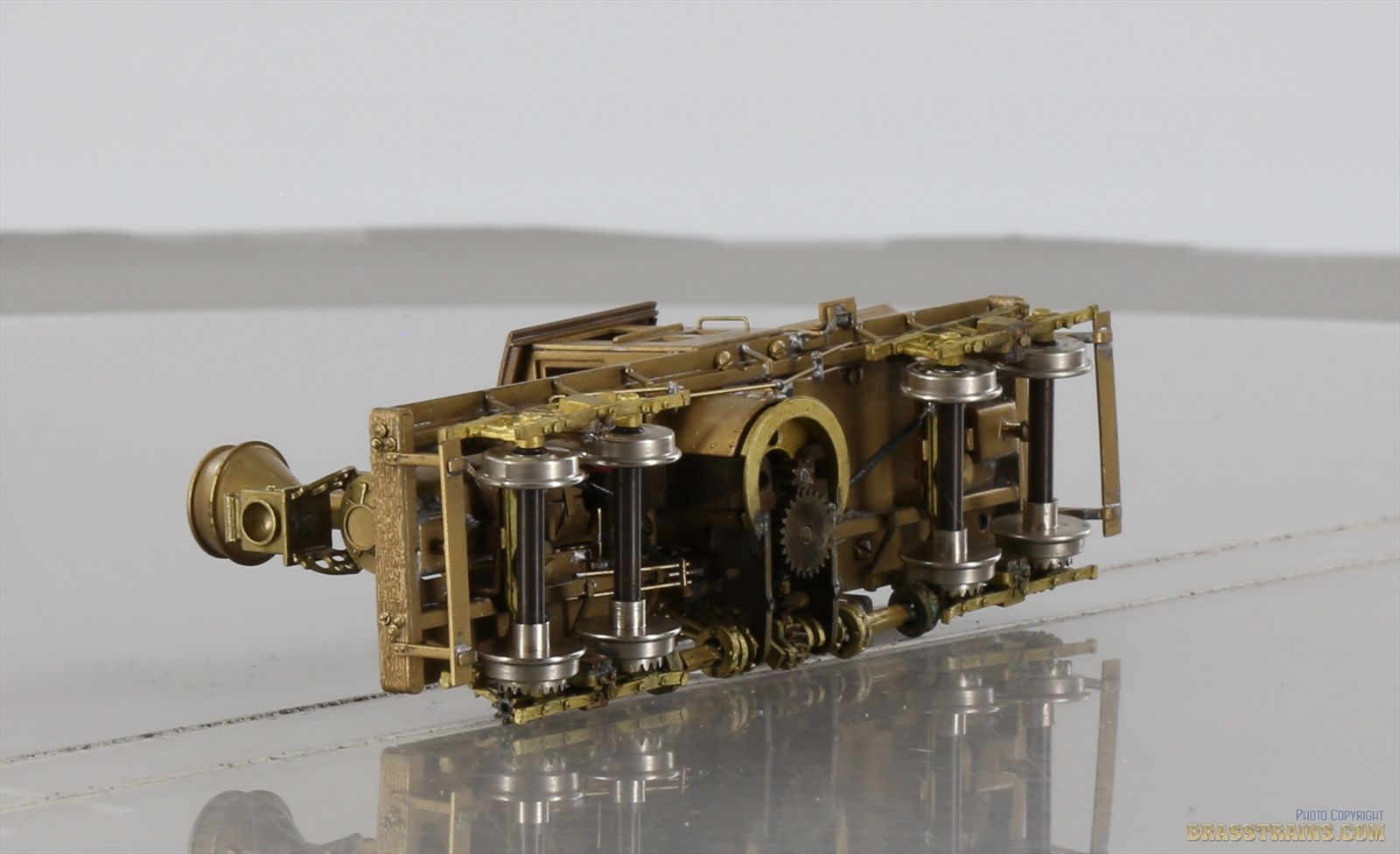 HO Brass Model - NWSL Mich-Cal #2 Shay 13-Ton Logging Loco - Unpainted