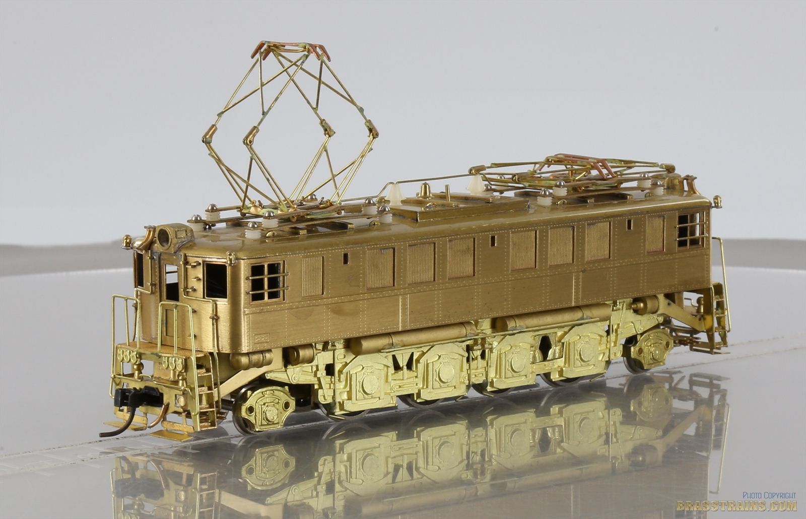HO Brass Model - ALCO Models E-110 PRR Pennsylvania L-6 Box Cab ...