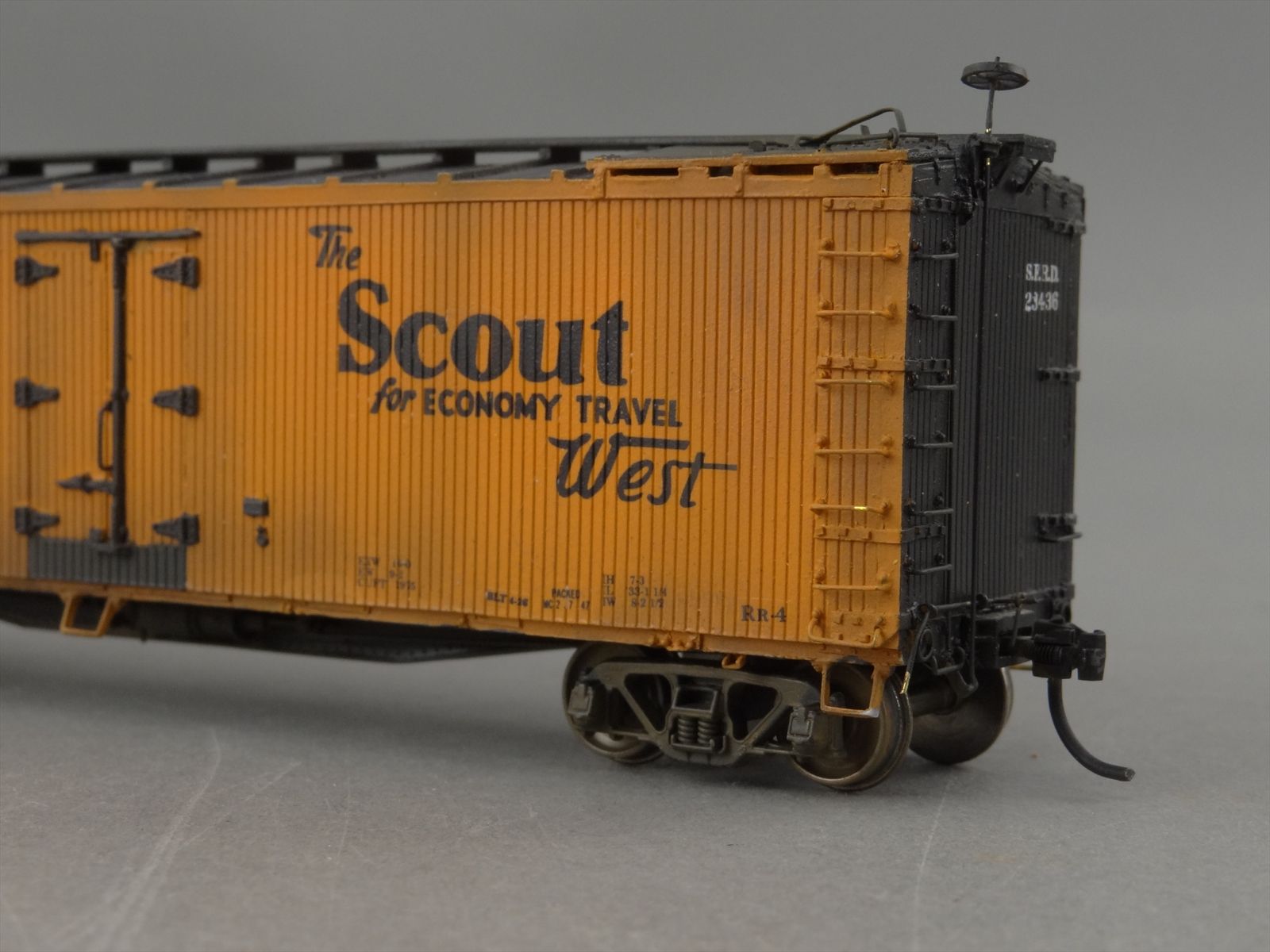HO Model - Westerfield 8603 Pro Built Kit - SFRD USRA Reefer Santa Fe ...