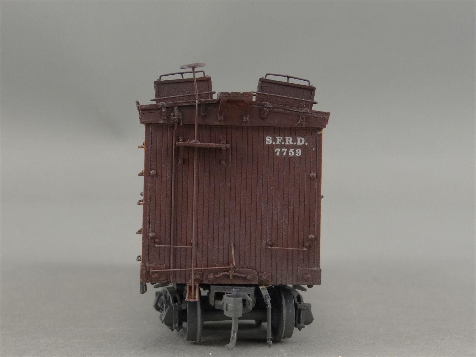 HO Model - Westerfield 10801 Pro Built Kit - SFRD Reefer Santa Fe #7759 ...