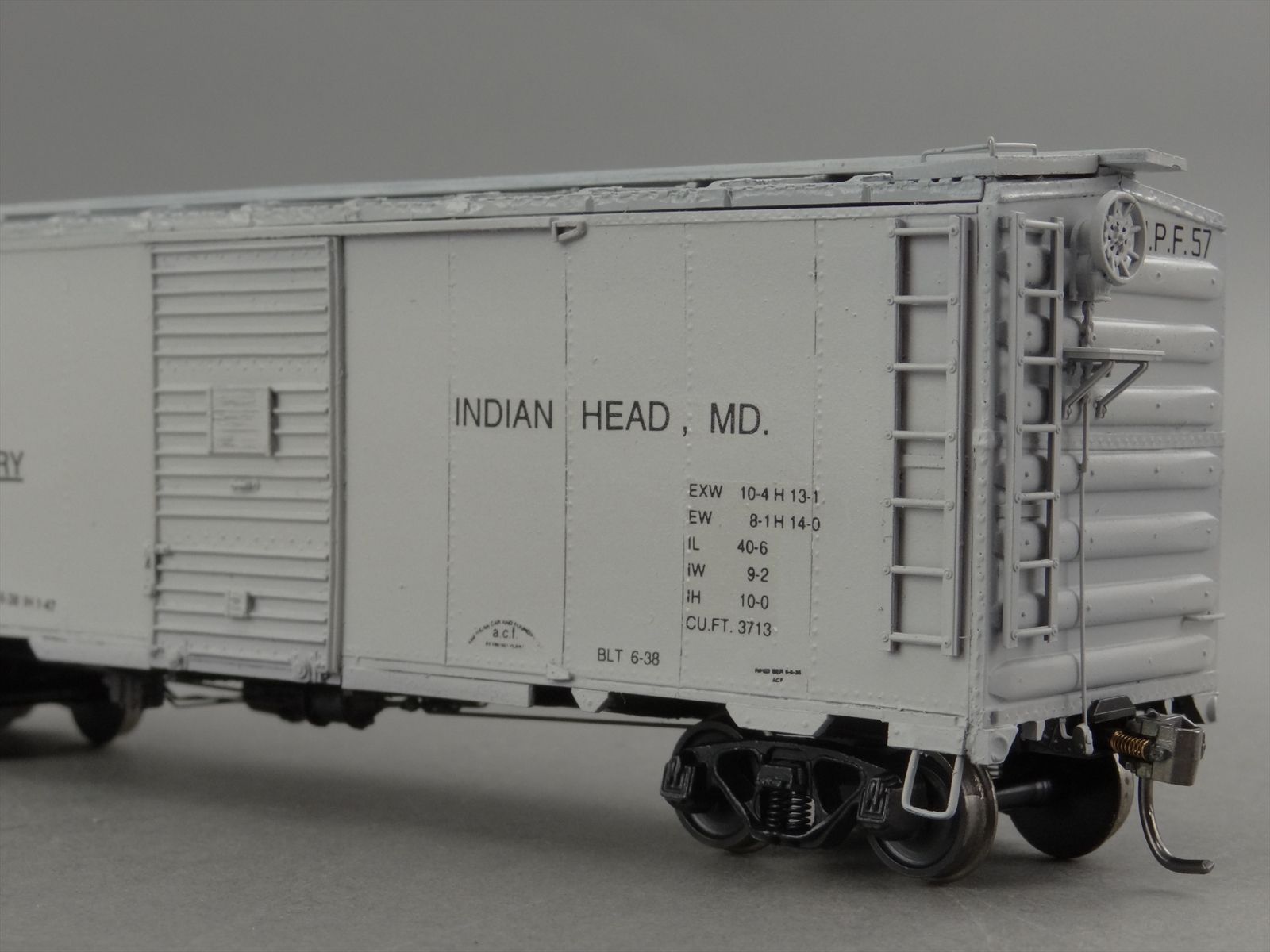 HO Model Freight Car - Sunshine Models 18.3 US Navy Naval Powder ...