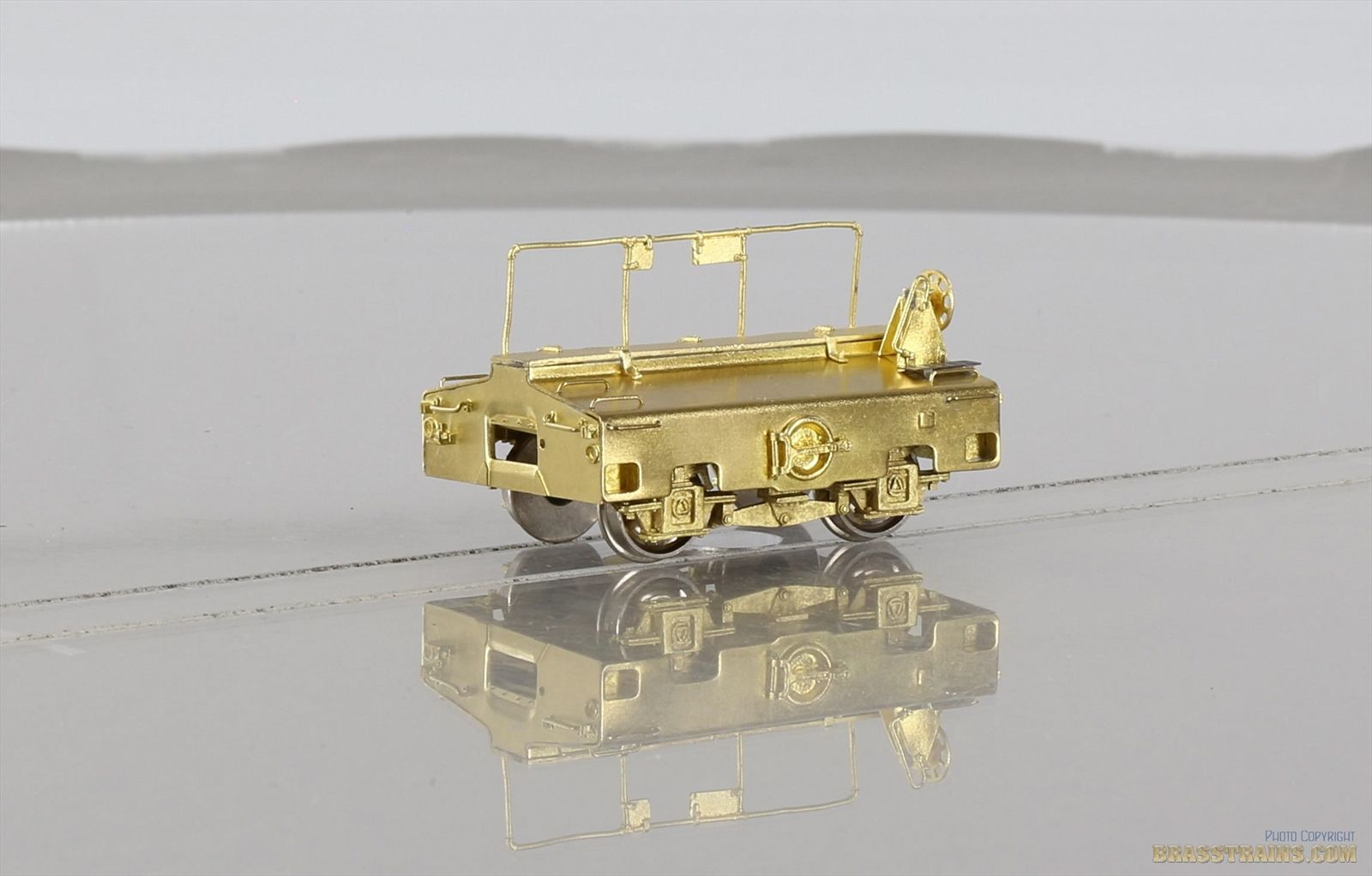 HO Scale Brass Model - OMI 3154 Modernized Scale Test Car - Unpainted