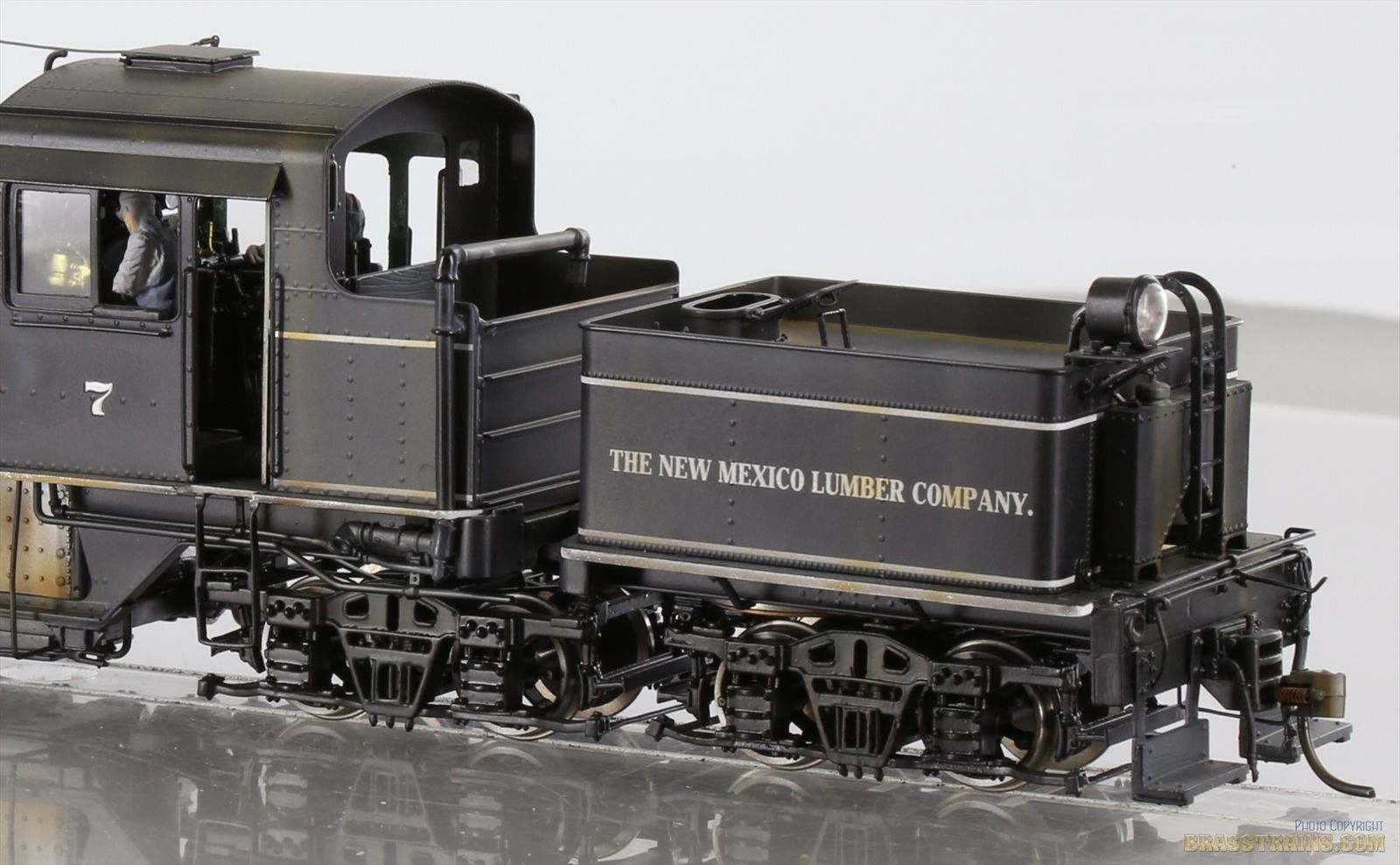 Sn3 Scale Brass PBL Milestone 2012 Run - New Mexico Lumber 3-Truck Shay ...