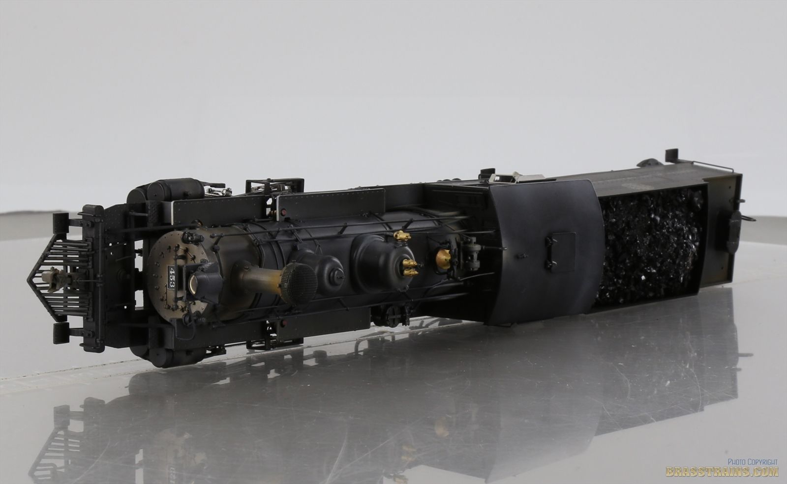 Sn3 Scale Brass Model Train - PBL Hybrid D&RGW Rio Grande K-27 2-8-2 ...