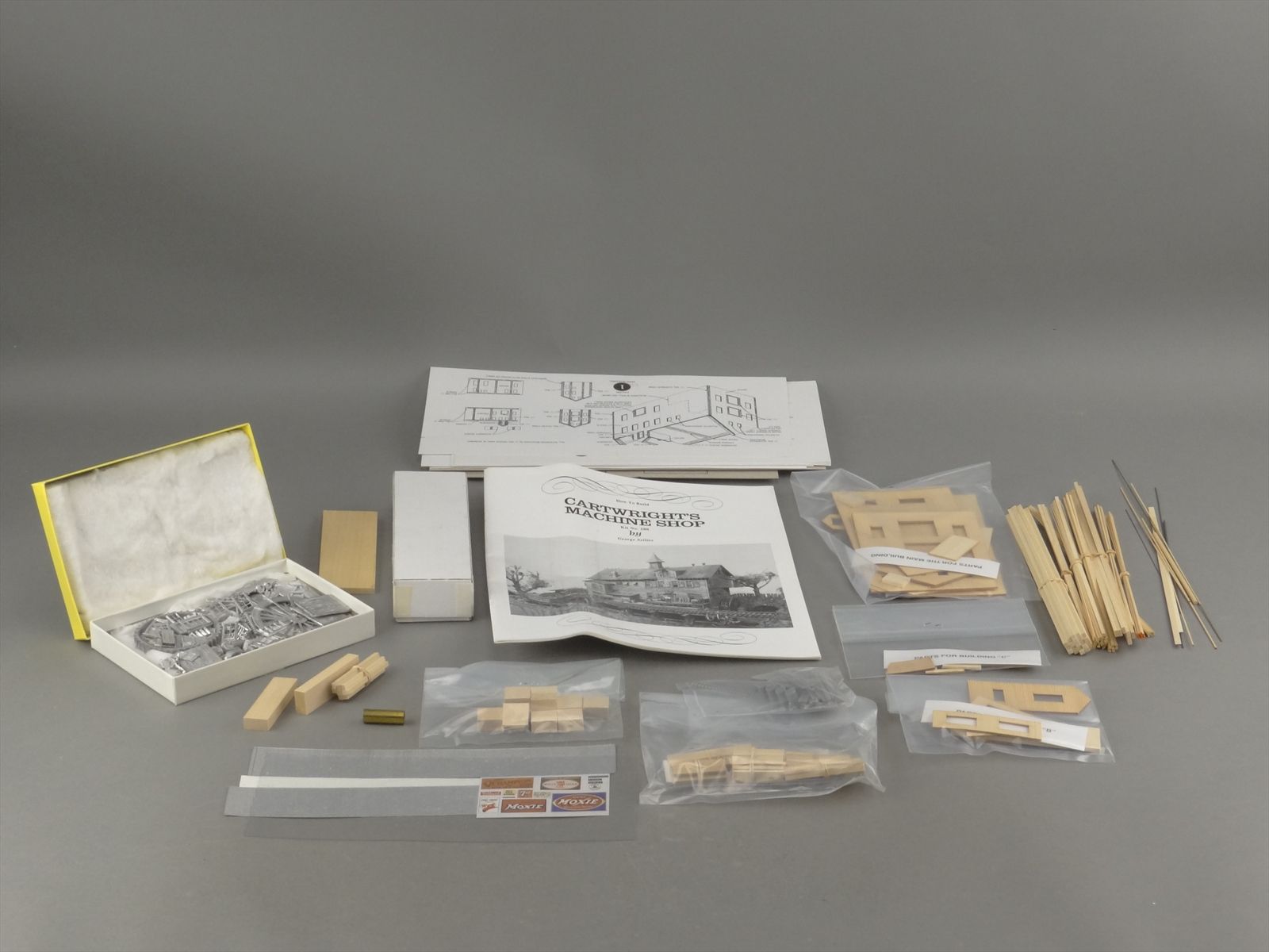 HO Scale Craftsman Kit - FSM Fine Scale Miniatures Kit #280 Cartwrights ...