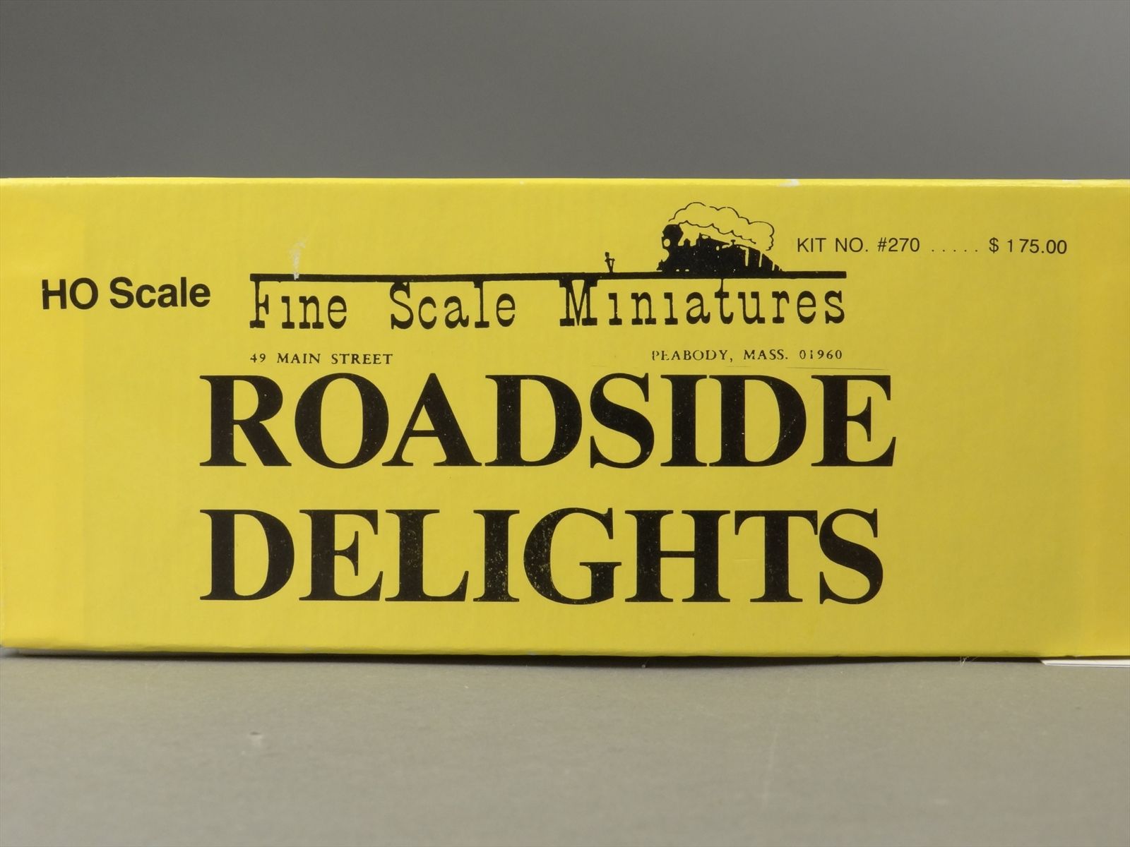 HO Craftsman Kit - FSM Fine Scale Miniatures Kit #270 Roadside Delights