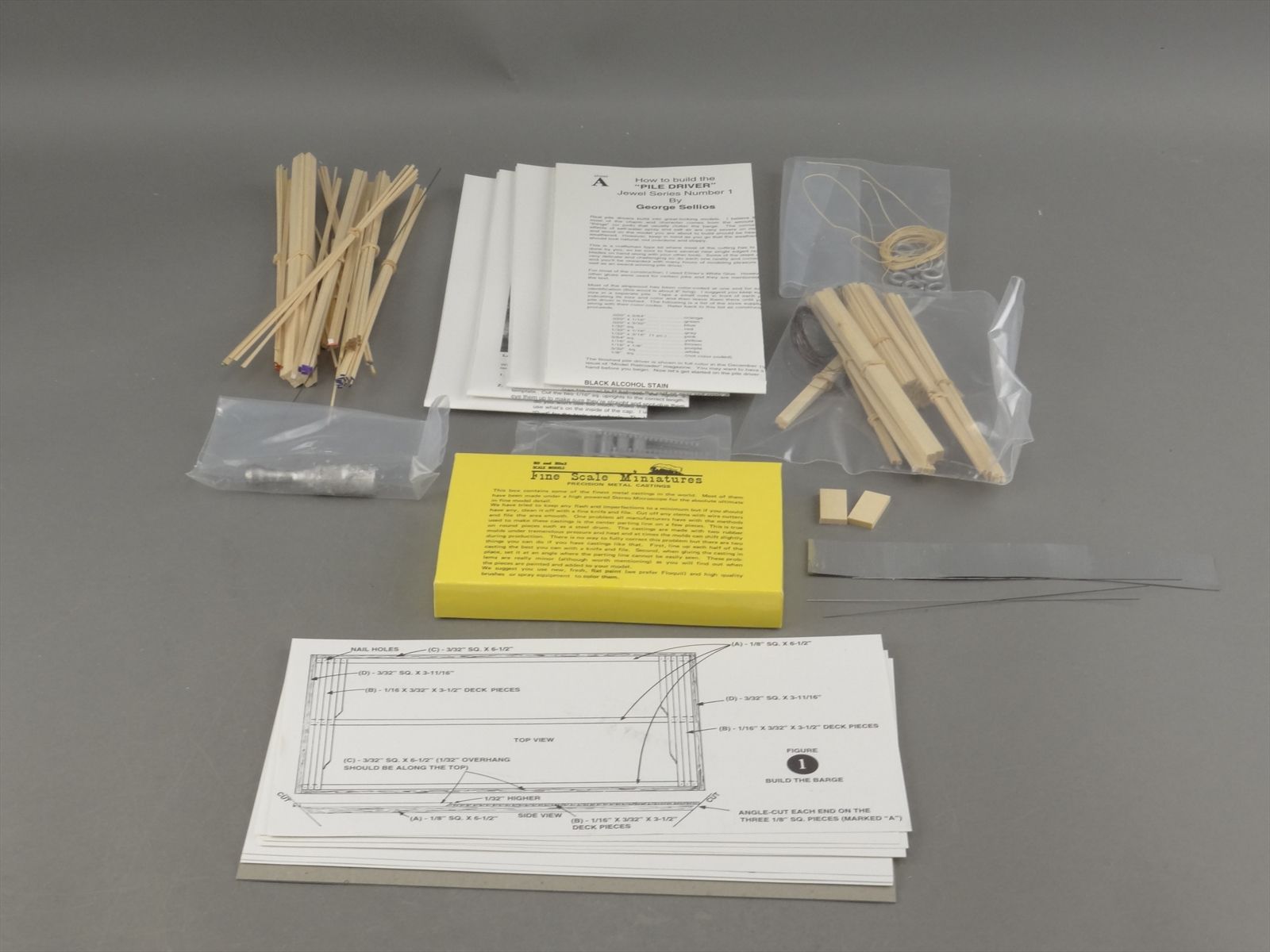 HO Craftsman Kit - FSM Fine Scale Miniatures Jewel Series Kit JS-1 Pile ...