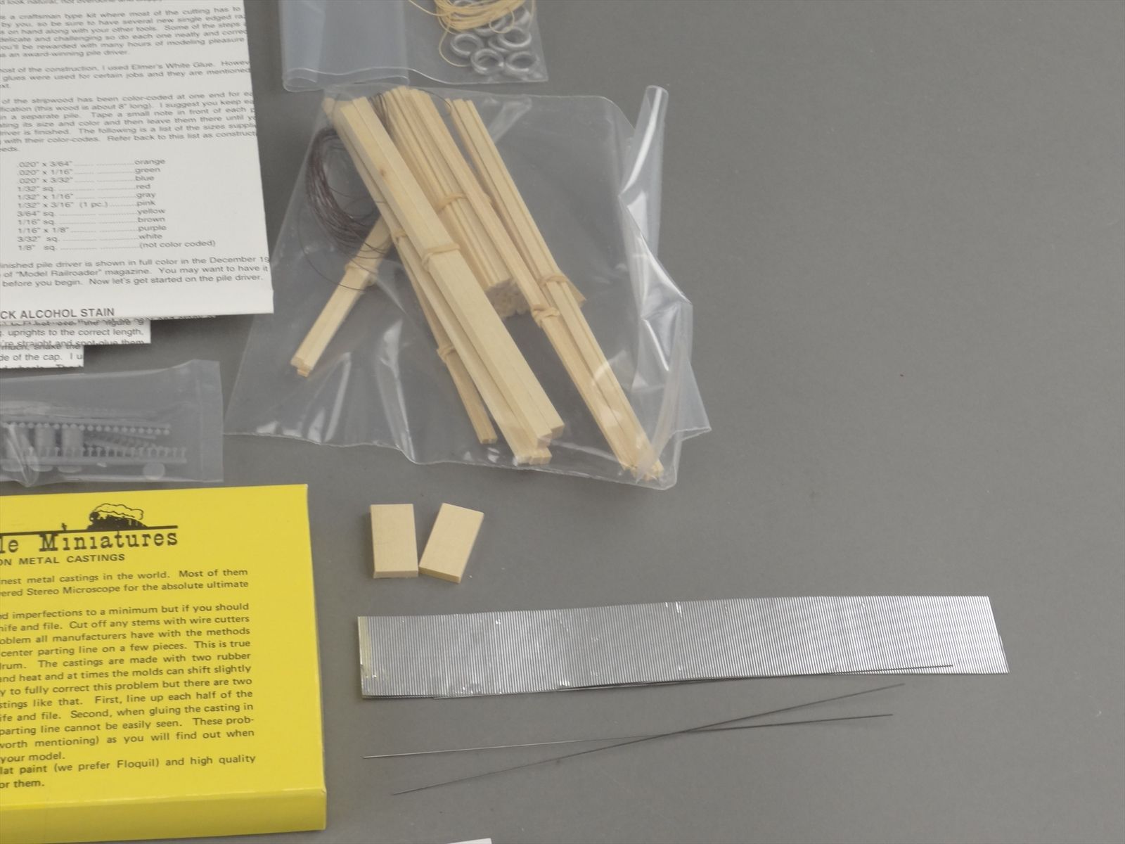 HO Craftsman Kit - FSM Fine Scale Miniatures Jewel Series Kit JS-1 Pile ...
