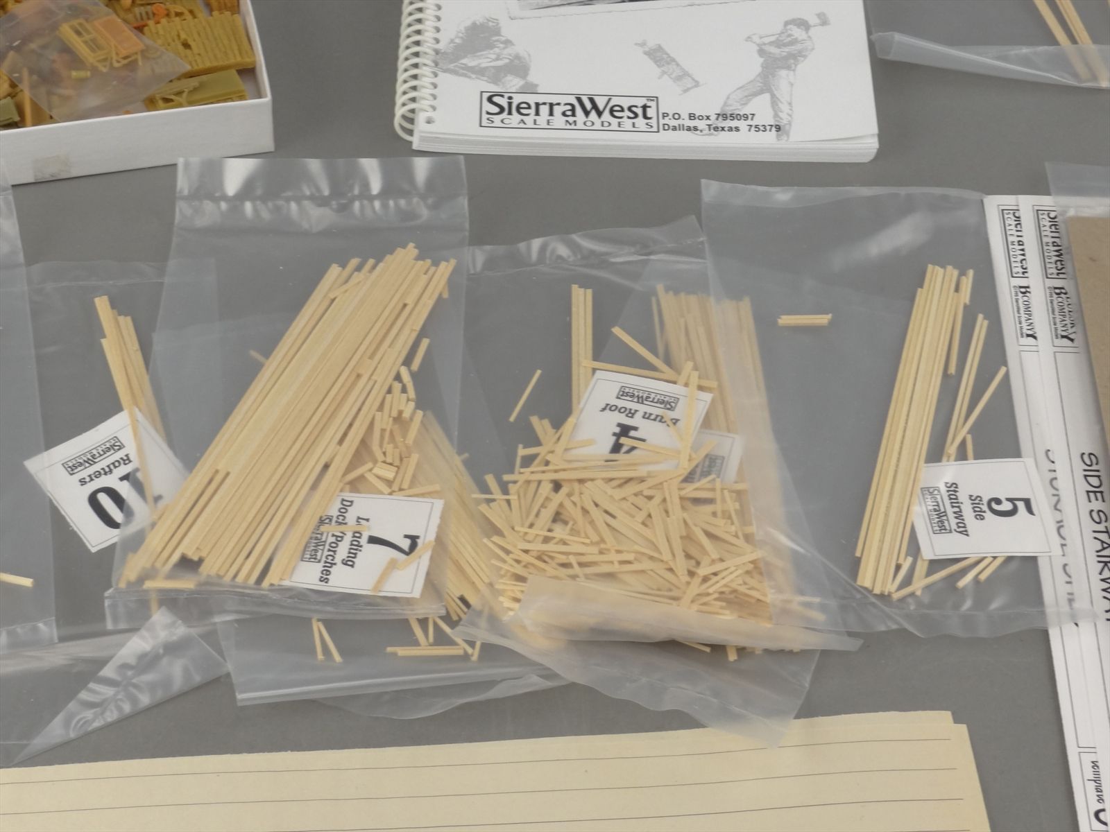 HO/HOn3 Scale Craftsman Sierra West Kit #101 - BlueSky Company Warehouse