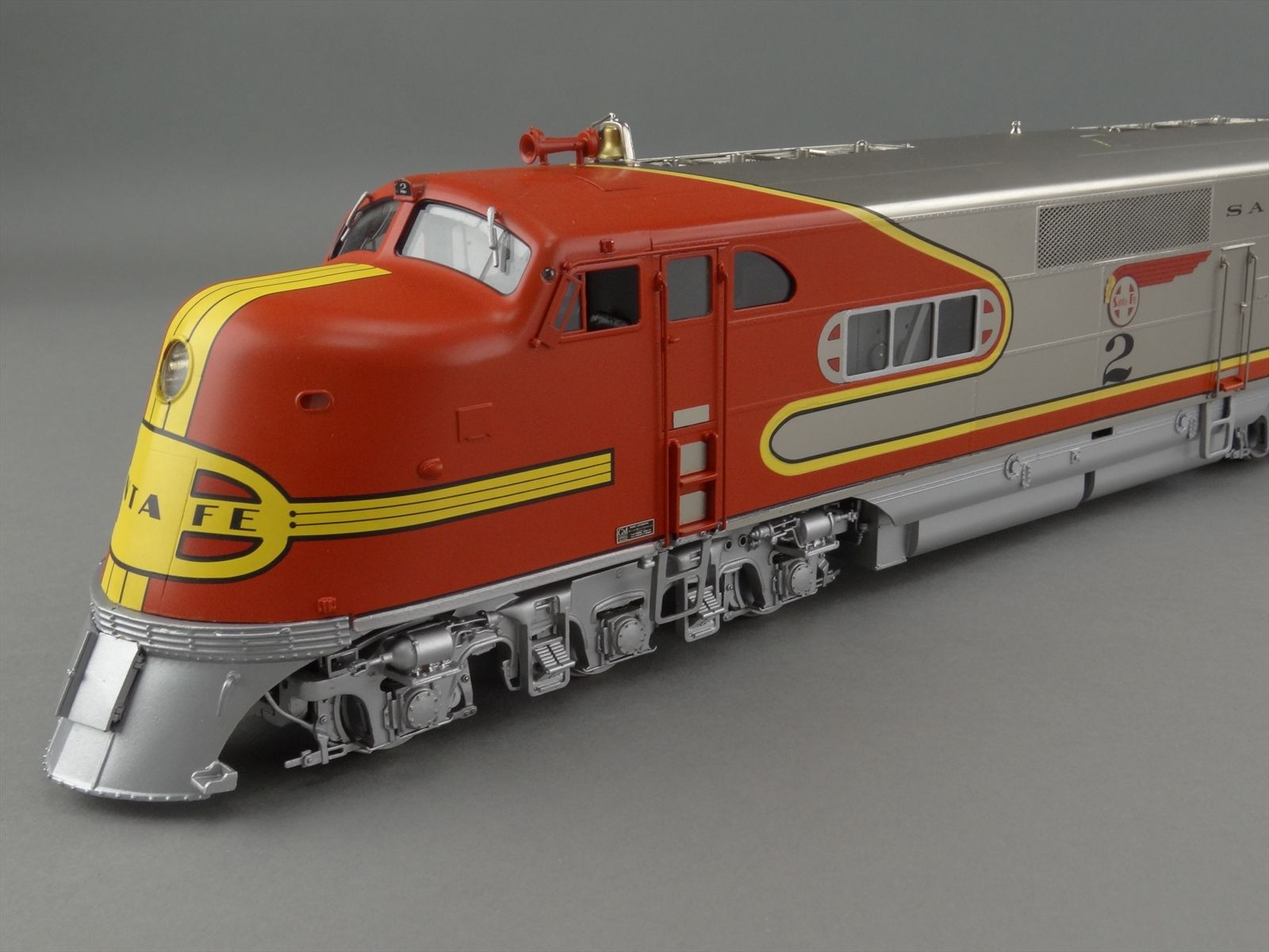 O Scale Brass- Key Model Imports Atchison, Topeka & Santa Fe EMD E1 A-B Set