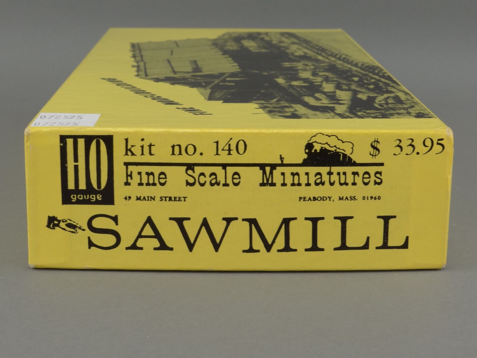 HO Scale Craftsman Kit - FSM Fine Scale Miniatures Kit #140 Sawmill