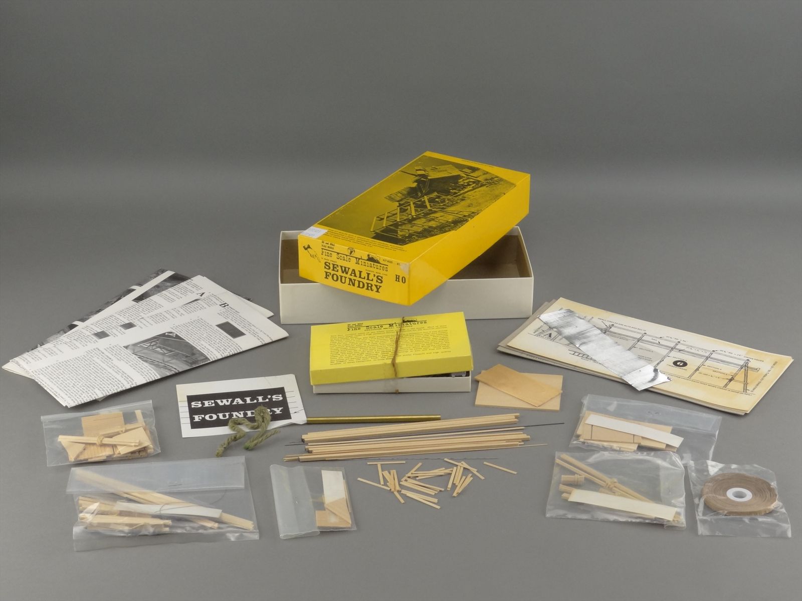 HO Craftsman Kit - FSM Fine Scale Miniatures Kit #225 Sewall's Foundry
