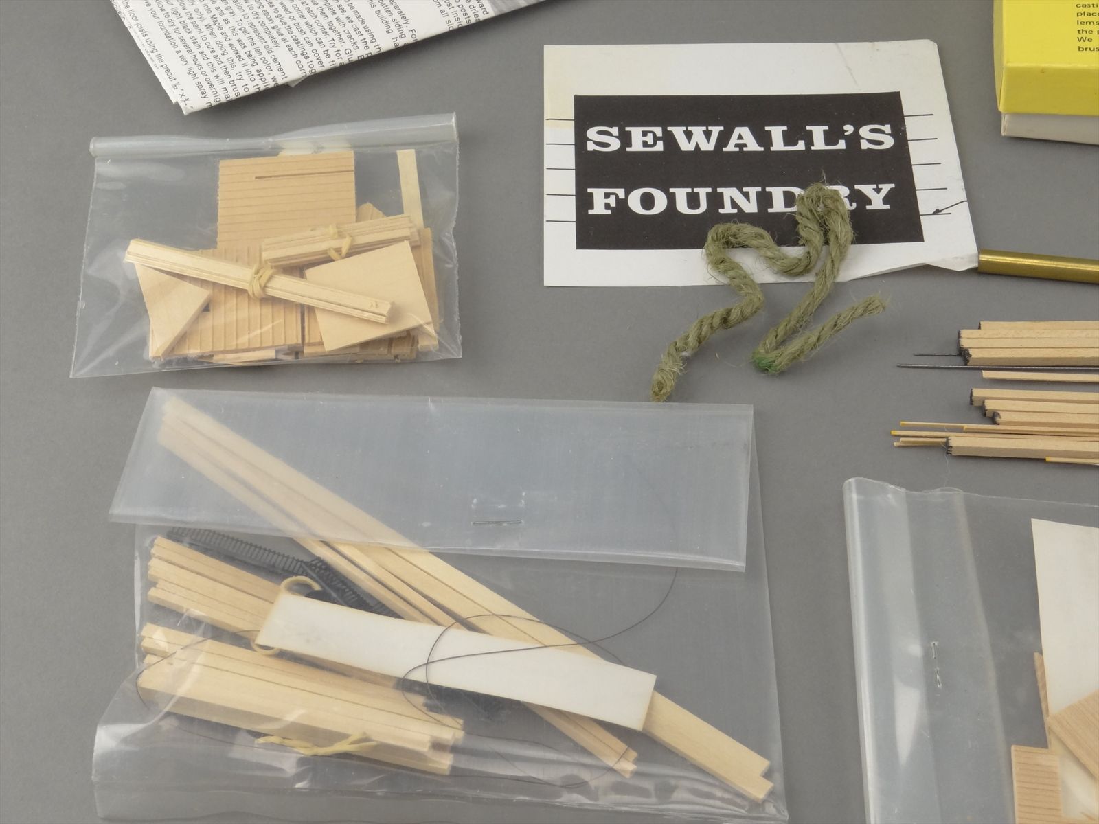 HO Craftsman Kit - FSM Fine Scale Miniatures Kit #225 Sewall's Foundry