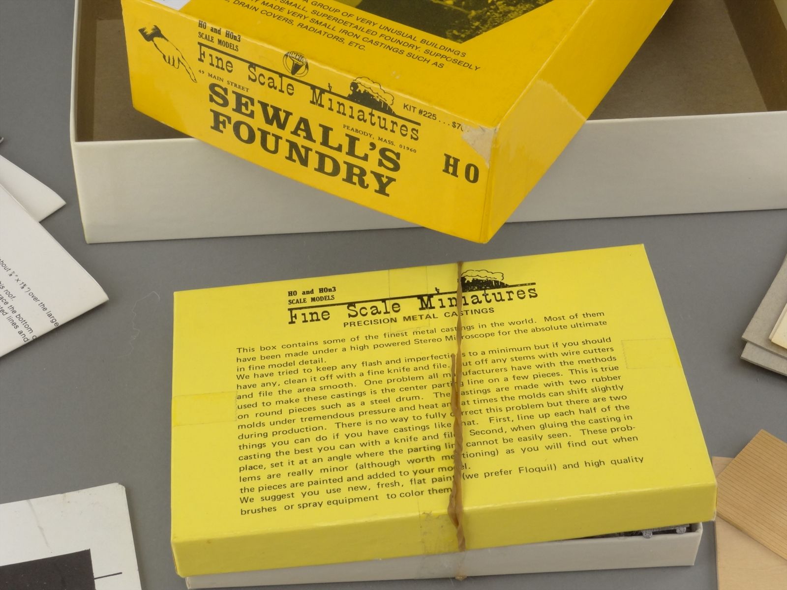 HO Craftsman Kit - FSM Fine Scale Miniatures Kit #225 Sewall's Foundry