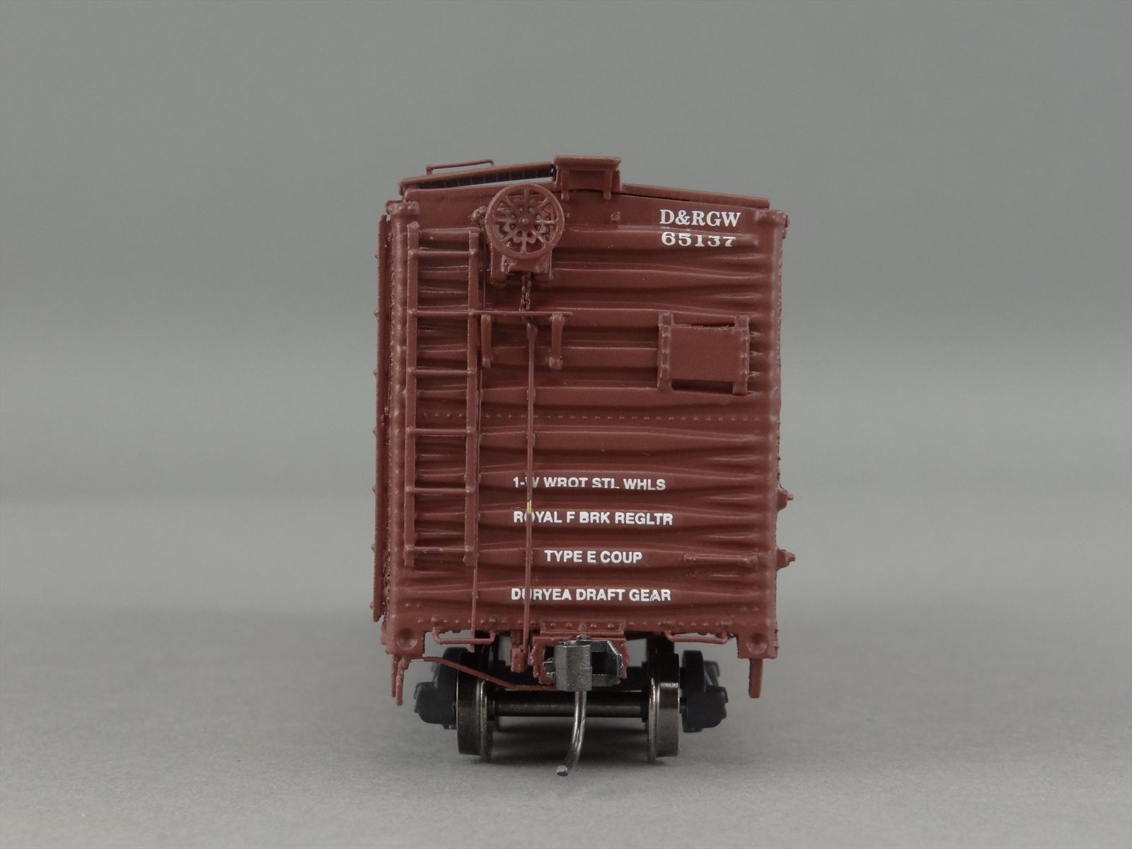 HO Model Freight Car - Sunshine Models 96.9 D&RGW 1939 10'8 Auto ...
