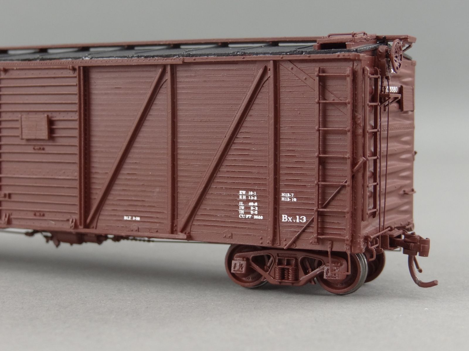HO Model - Westerfield 4801 Pro Built Kit - BX-13 AT&SF Boxcar Santa Fe ...