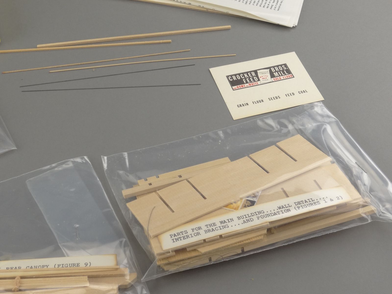 HO Craftsman Kit - FSM Fine Scale Miniatures Kit #185 Crocker Brothers ...