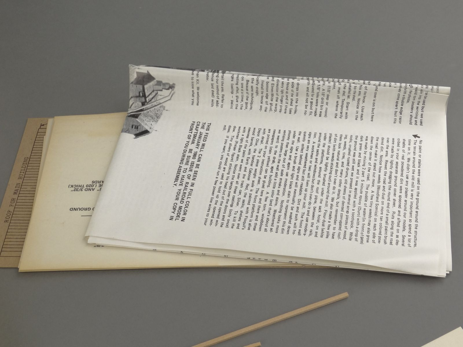 HO Craftsman Kit - FSM Fine Scale Miniatures Kit #185 Crocker Brothers ...