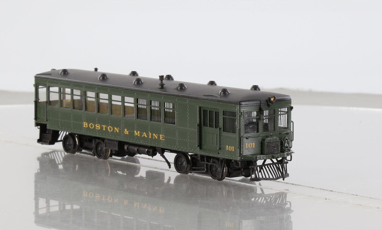 HO Brass Model - GHB International 112 Brill Model 55 Railcar B&M #101 ...