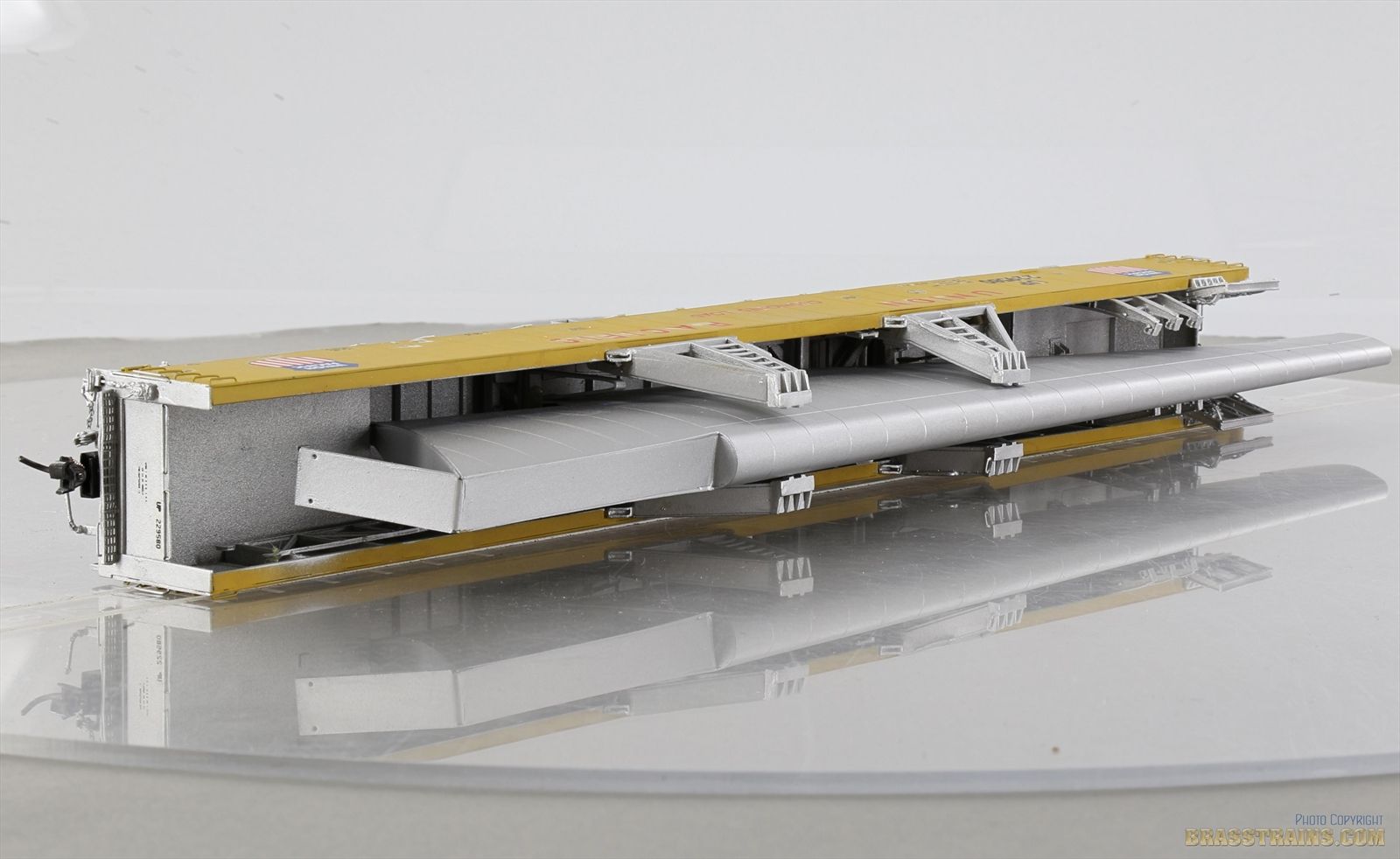 HO Brass OMI 3005 Overland UP Union Pacific 89' DC-10 Wing Gondola ...