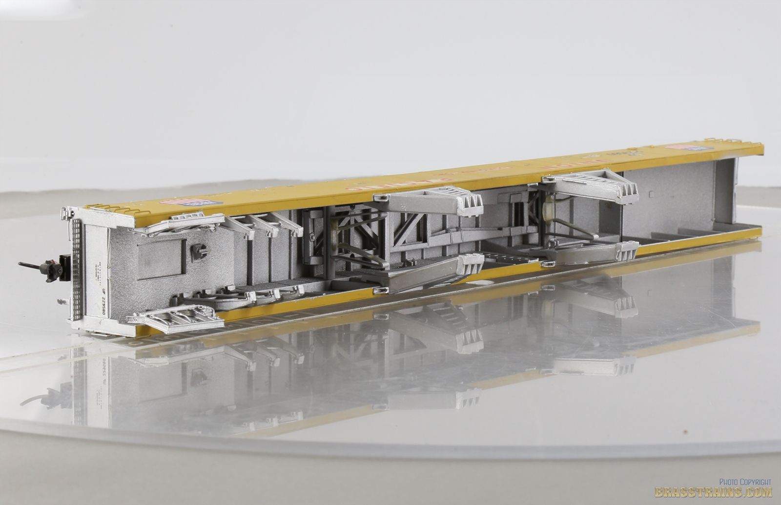 HO Brass OMI 3005 Overland UP Union Pacific 89' DC-10 Wing Gondola ...