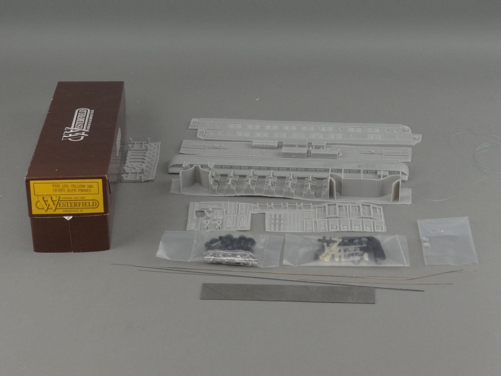 HO Scale Models - Westerfield PRR Pennsylvania Pullman Palace Train of ...