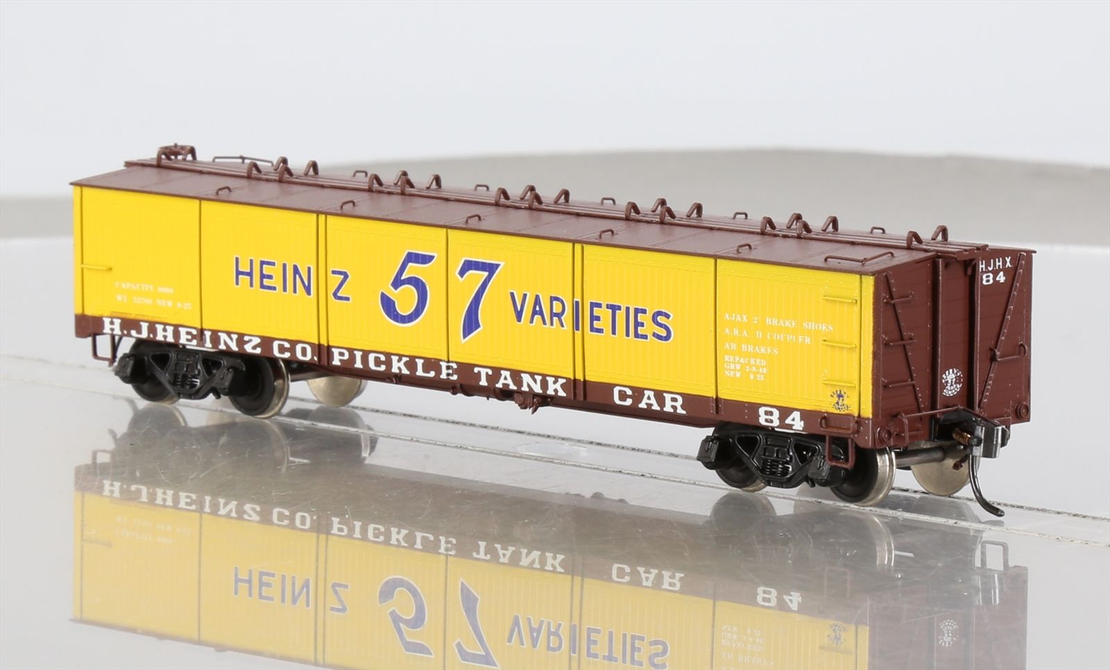 HO Brass Model - OMI 3156.1 Overland HJ Heinz Pickle Car #84 - Custom
