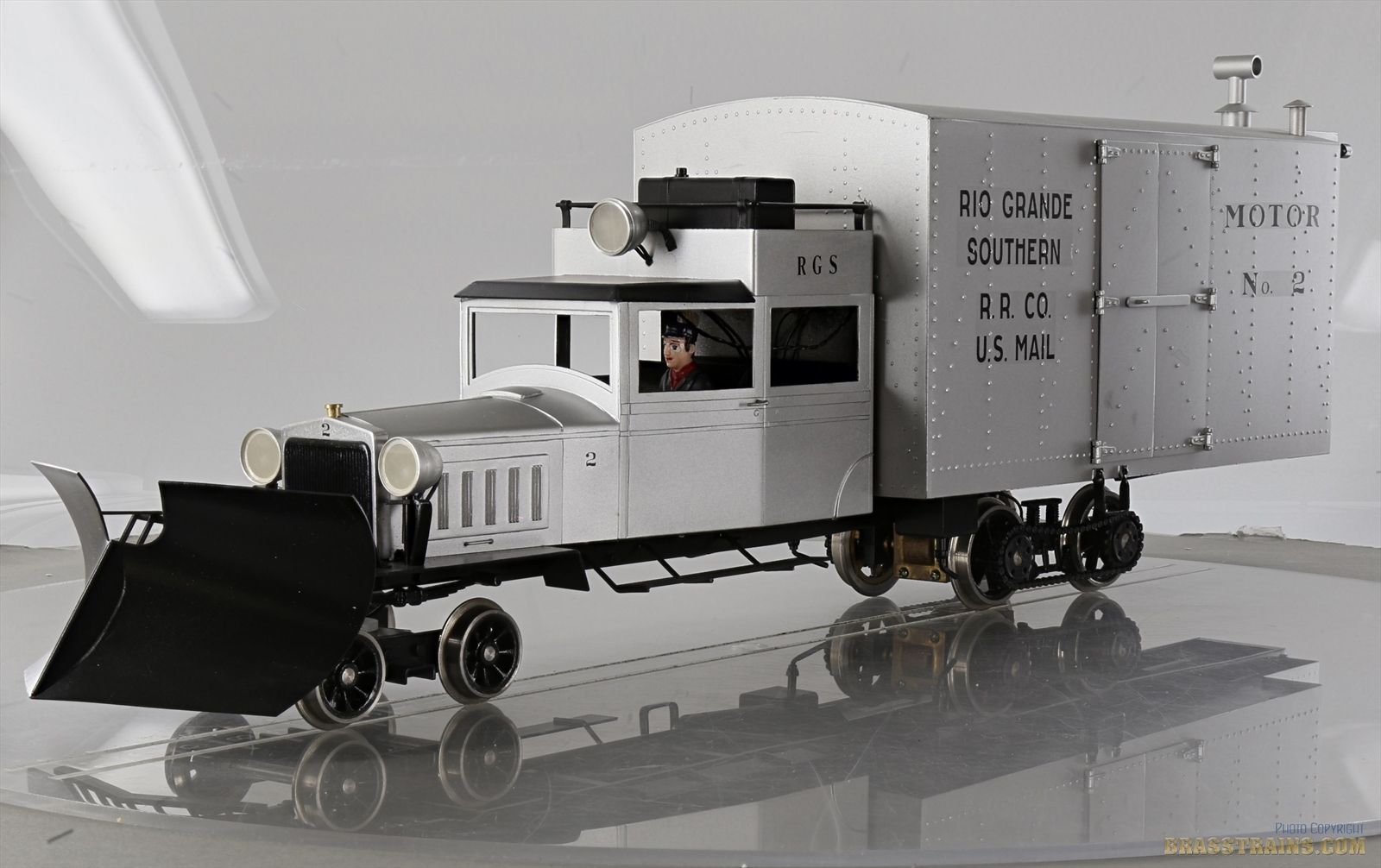 F 1/20 Scale Brass - Accucraft Trains AC78-130 RGS The Galloping Goose ...