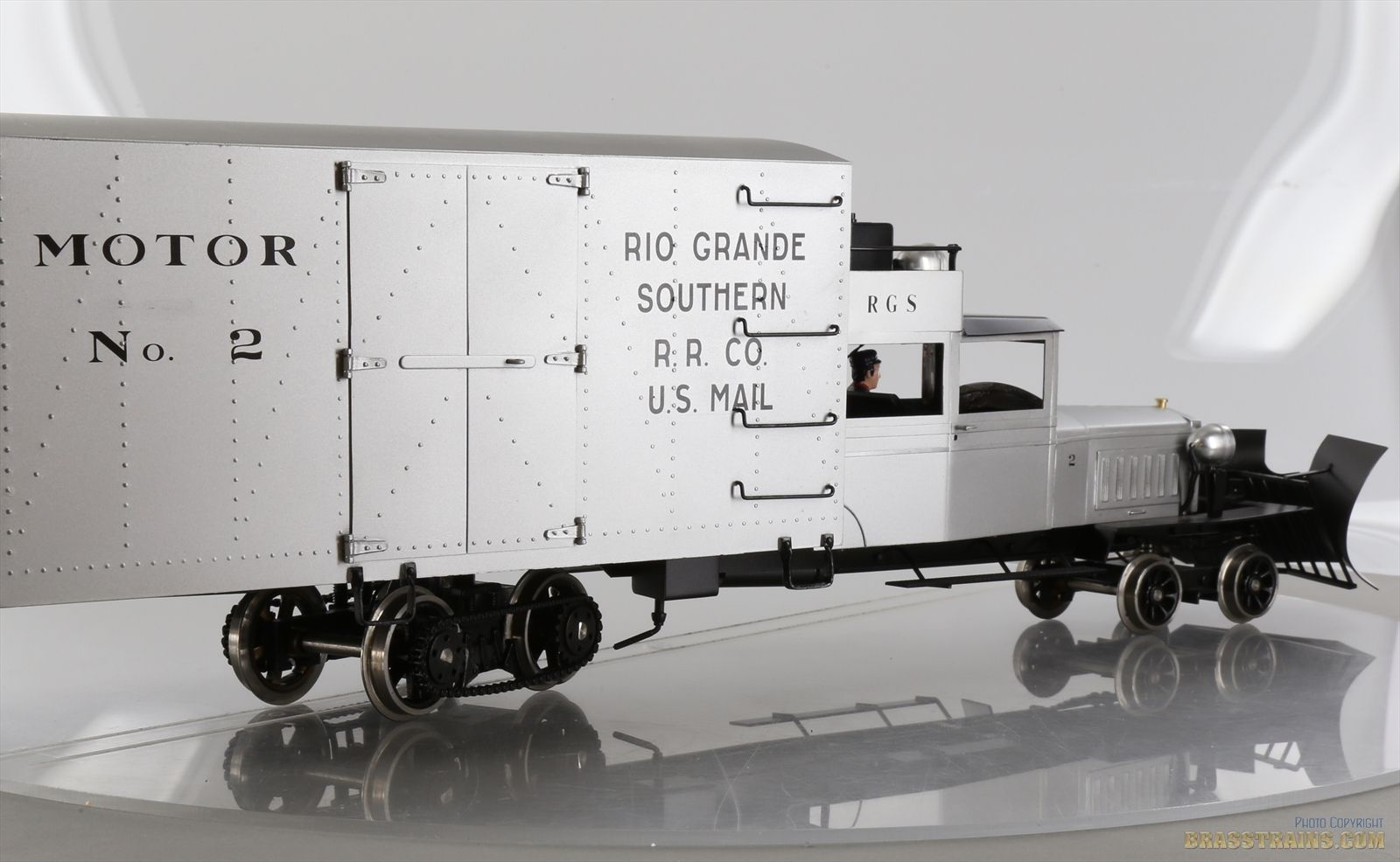 F 1/20 Scale Brass - Accucraft Trains AC78-130 RGS The Galloping Goose ...