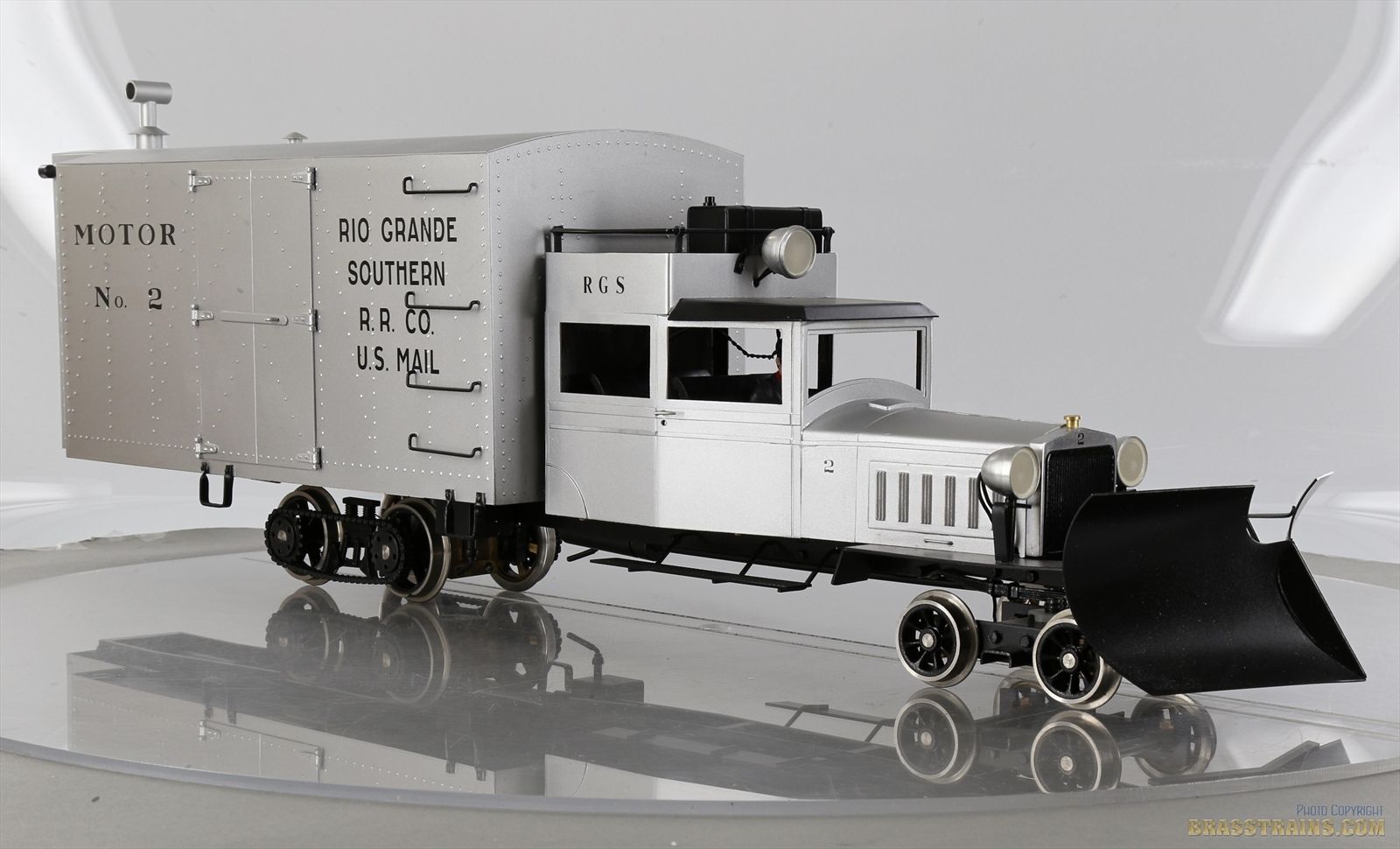 F 1/20 Scale Brass - Accucraft Trains AC78-130 RGS The Galloping Goose ...