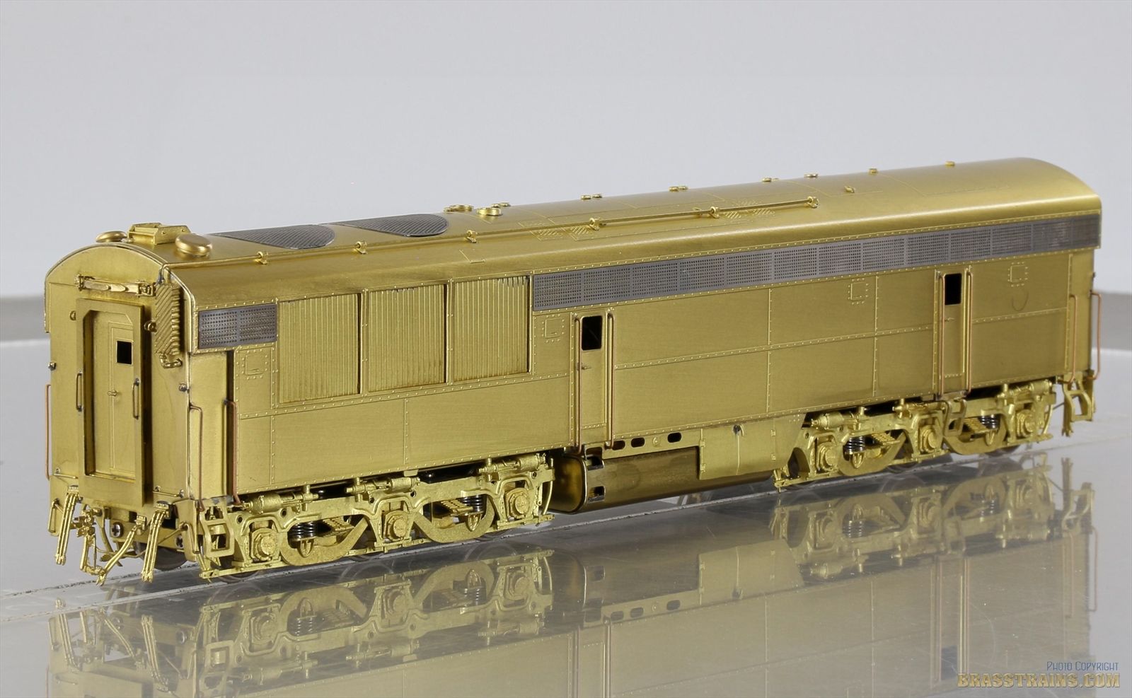 HO Brass Model - OMI 5705 MILW Milwaukee Road Erie Built B Unit - Unpainted