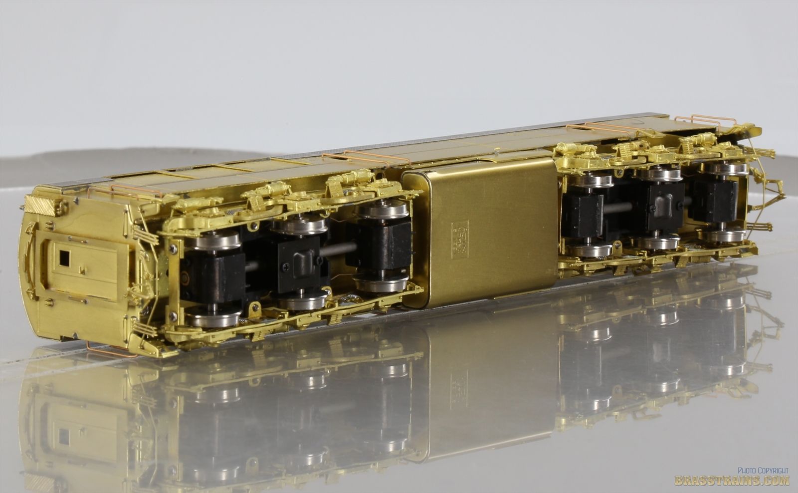 HO Brass Model - OMI 5705 MILW Milwaukee Road Erie Built B Unit - Unpainted