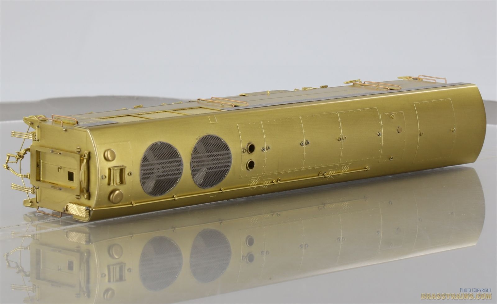 HO Brass Model - OMI 5705 MILW Milwaukee Road Erie Built B Unit - Unpainted