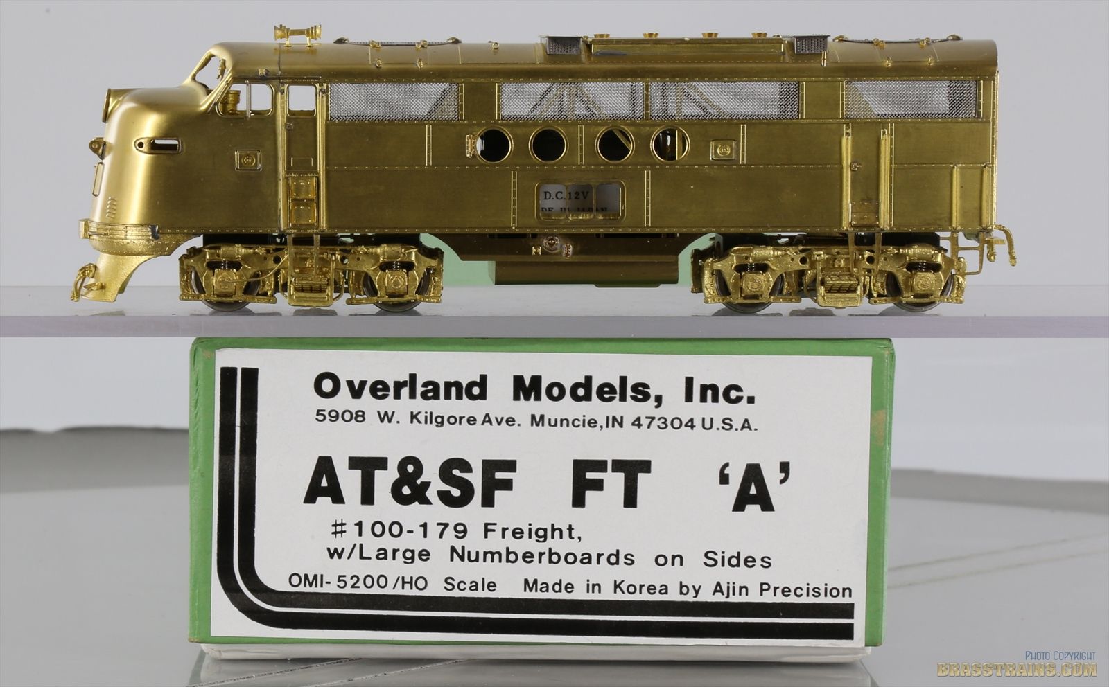 HO Brass Model - OMI 5200 AT&SF Santa Fe FT FTA Diesel - Unpainted