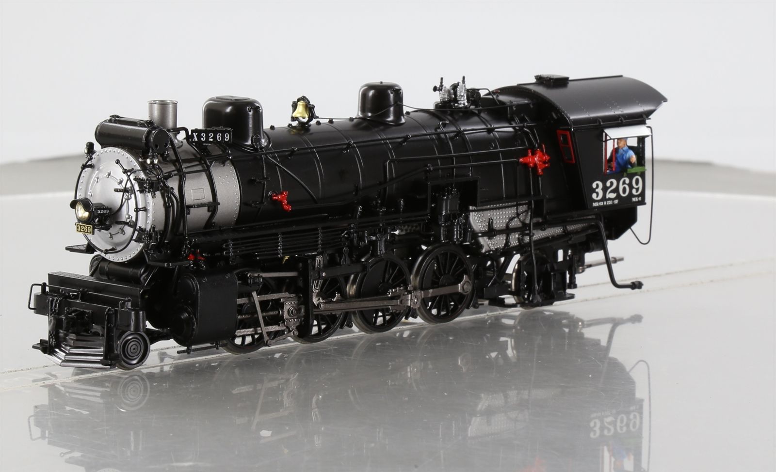 HO Brass Model - DP 2257 SP Southern Pacific 2-8-2 Mikado MK-6 #3269 ...