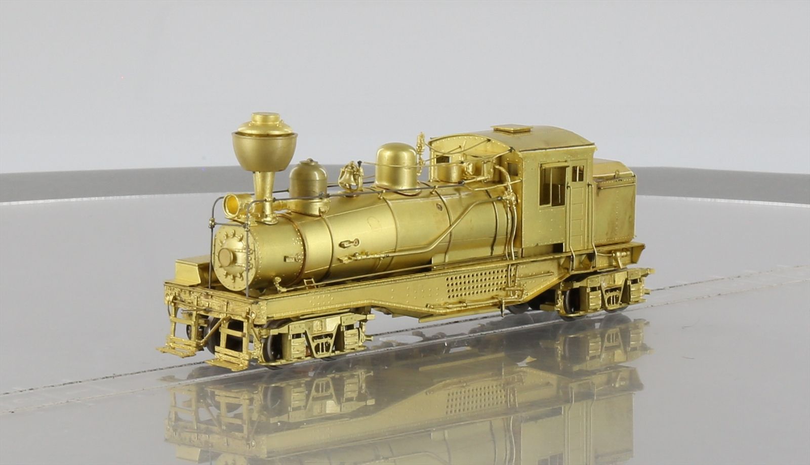 HO Brass Model - OMI 1484 Willamette 3-Truck Medco #4 - Unpainted - NOT ...